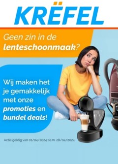 Krëfel folder 22/04 t/m 28/04 volgende week >> België