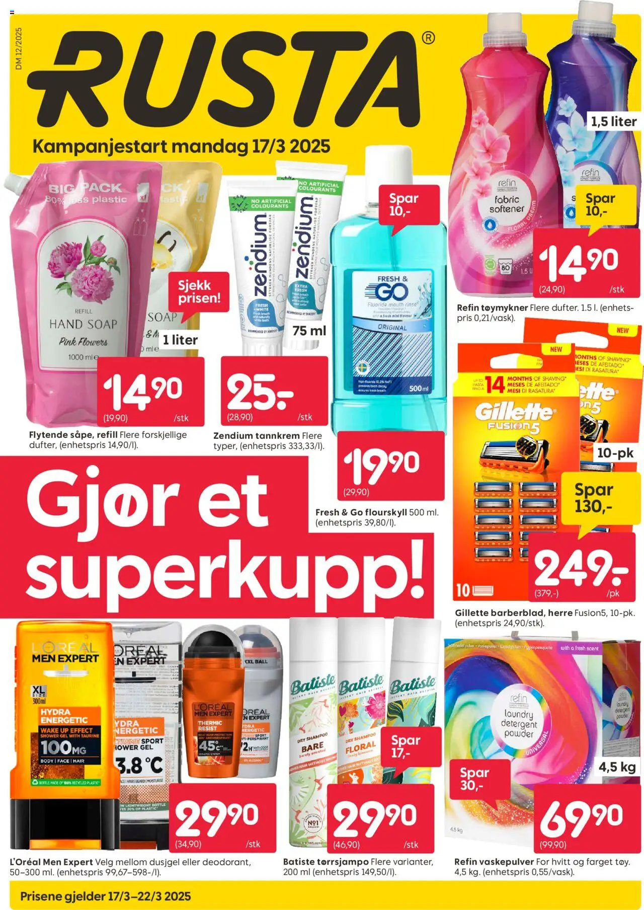 Rusta kundeavis (17/03/2025 - 22/03/2025) - Kundeavis og tilbud