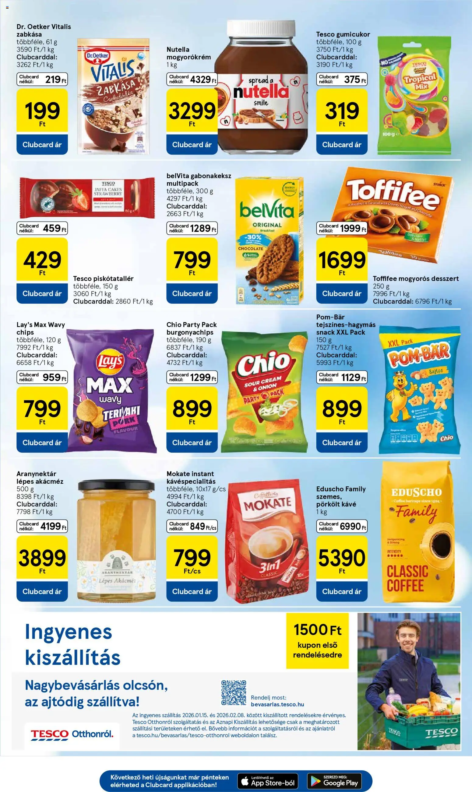 Tesco Hipermarket - Akciós újság - 2026.01.15.-tól/től⏳