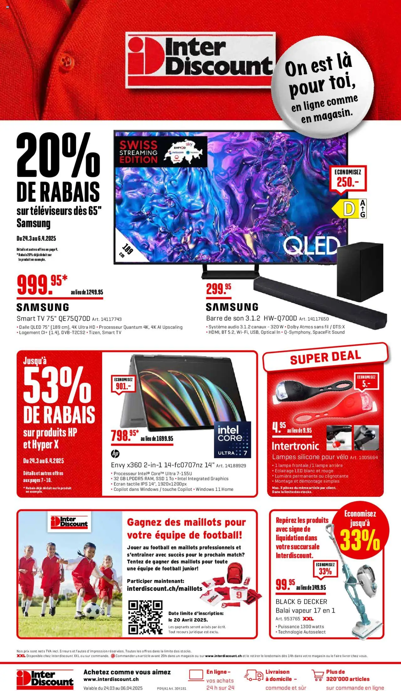 Interdiscount Aktionen FR | Angebote (24.03.2025 - 06.04.2025)