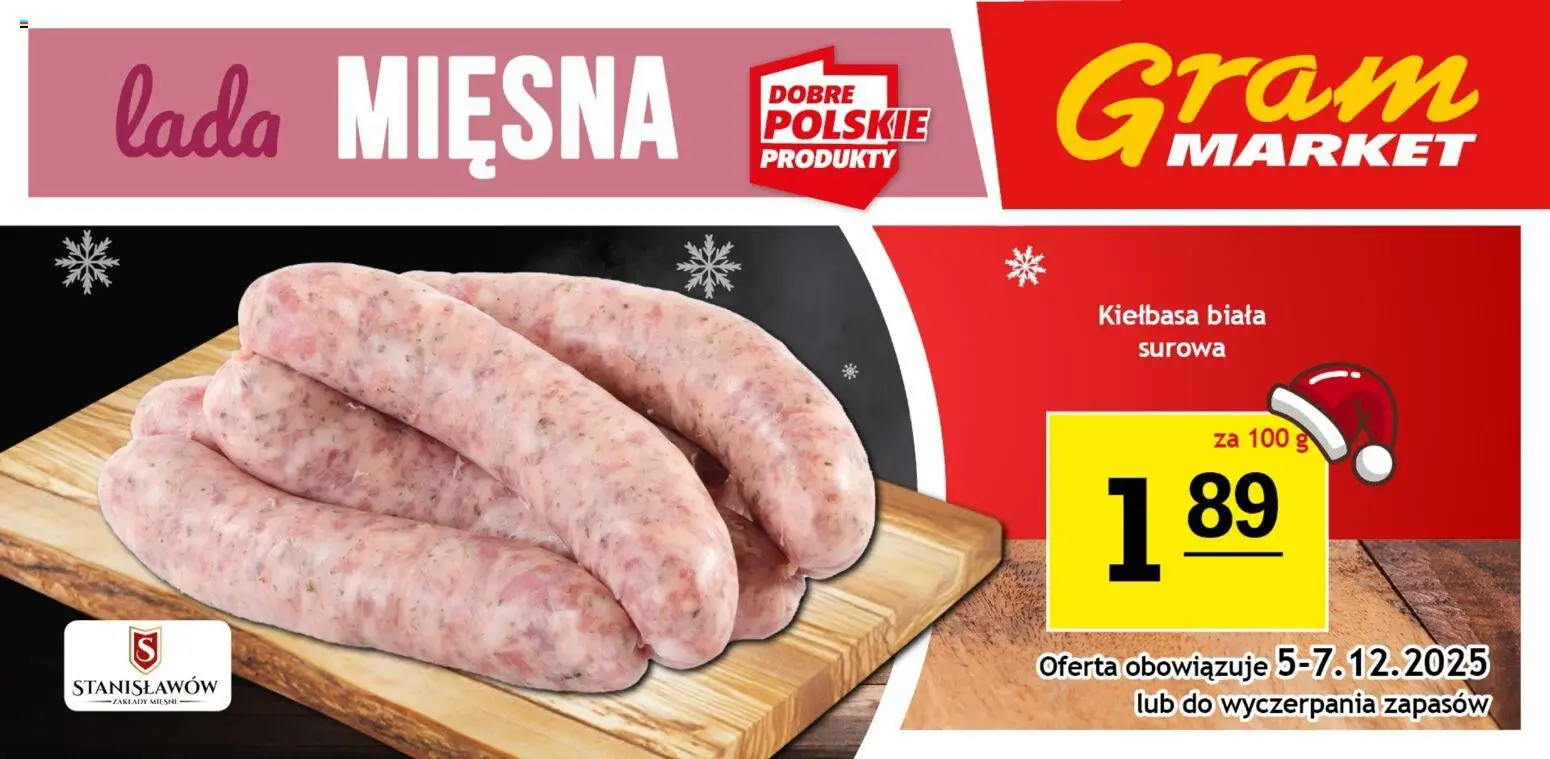 Gram Market Gazetka - Lada Mięsna od 03.12.2025 - 09.12.2025