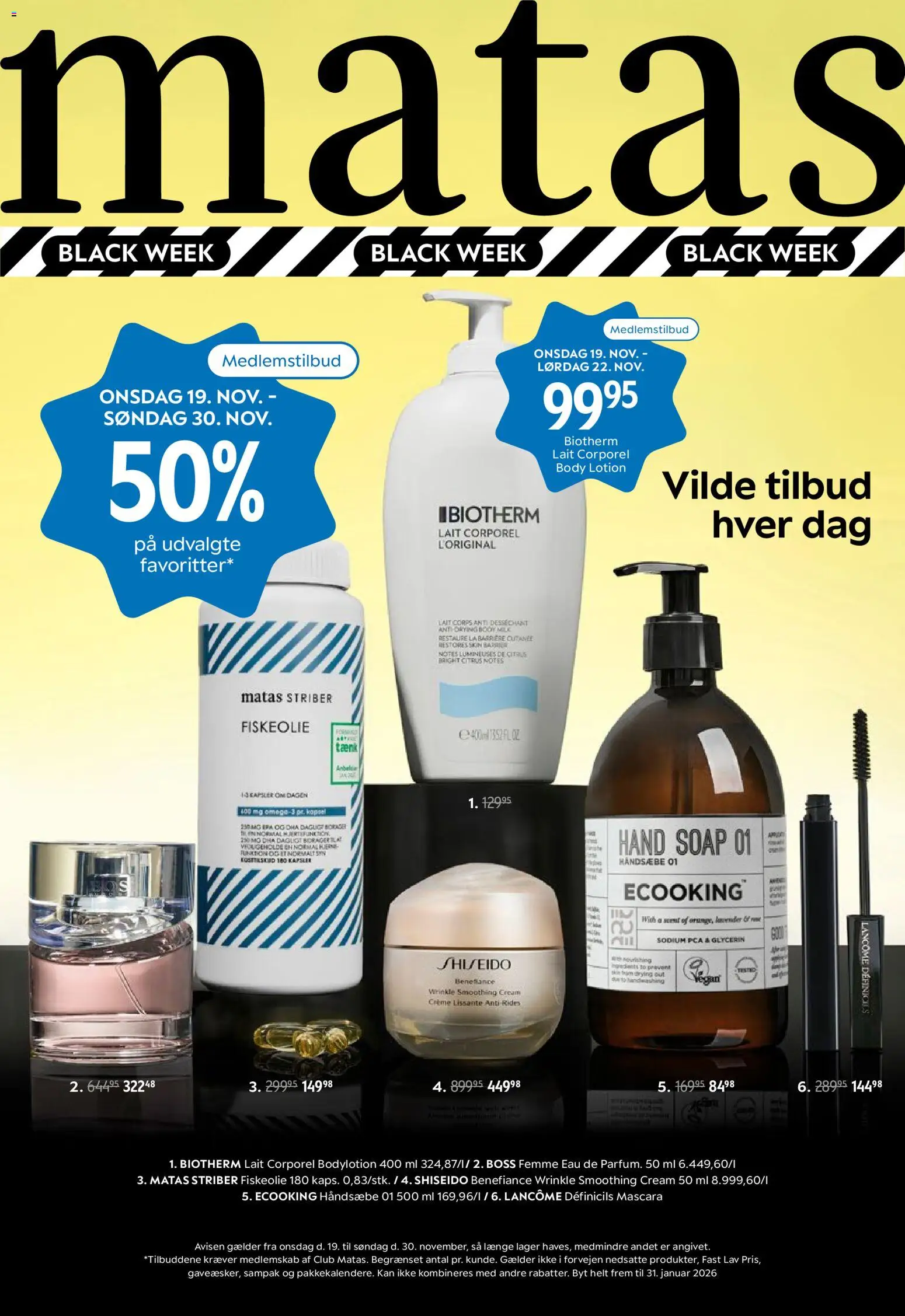 Matas Black Friday tilbudsavis | fra 19/11/2025