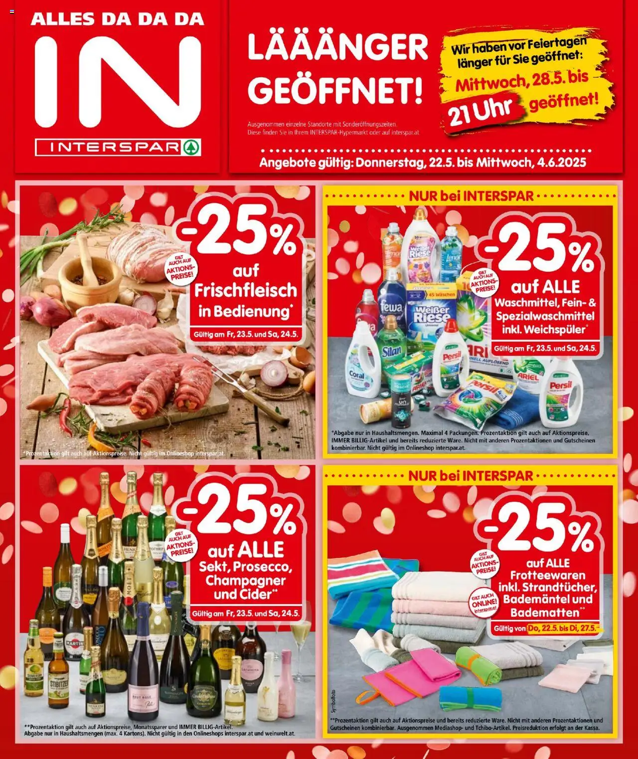 INTERSPAR Flugblatt | 22.05.2025 | Prospekt und Angebote