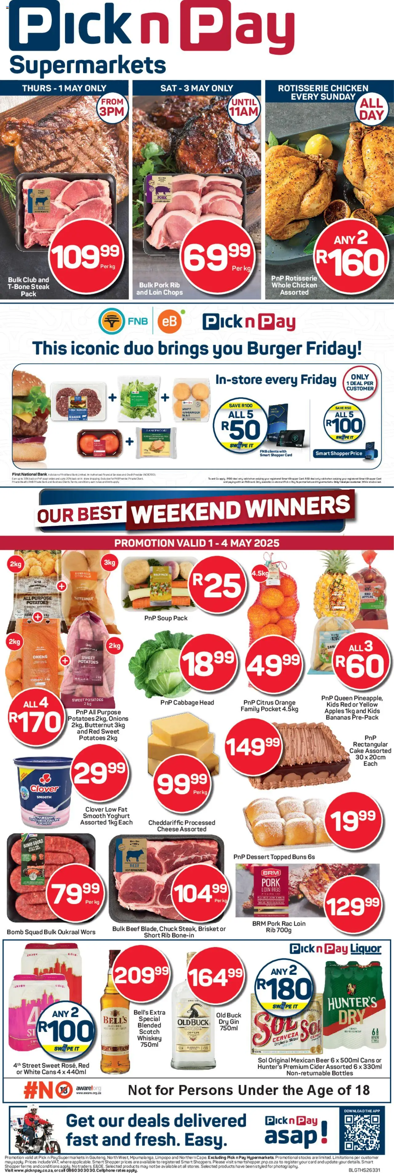 Pick n Pay - Inland Provinces - Weekend Specials (01/05/2025 - 04/05 ...