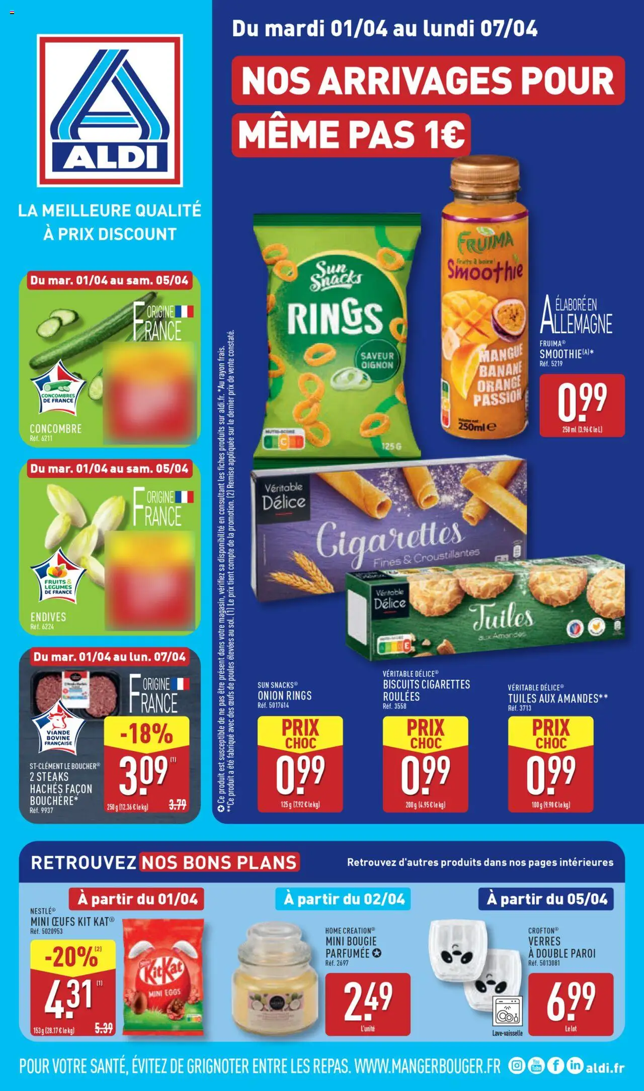 Aldi Oignon en promotion・Avril 2025