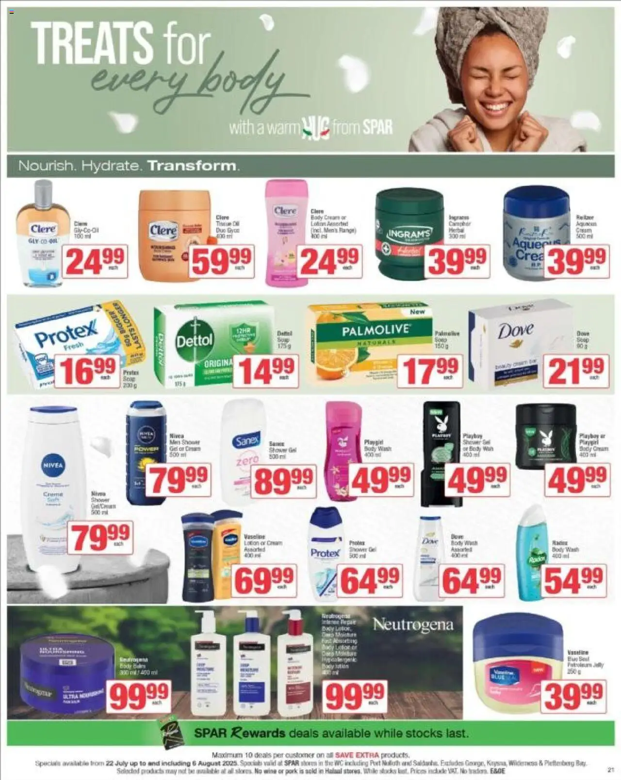 Spar - Western Cape - Weekly Specials (22/07/2025 - 06/08/2025) Online