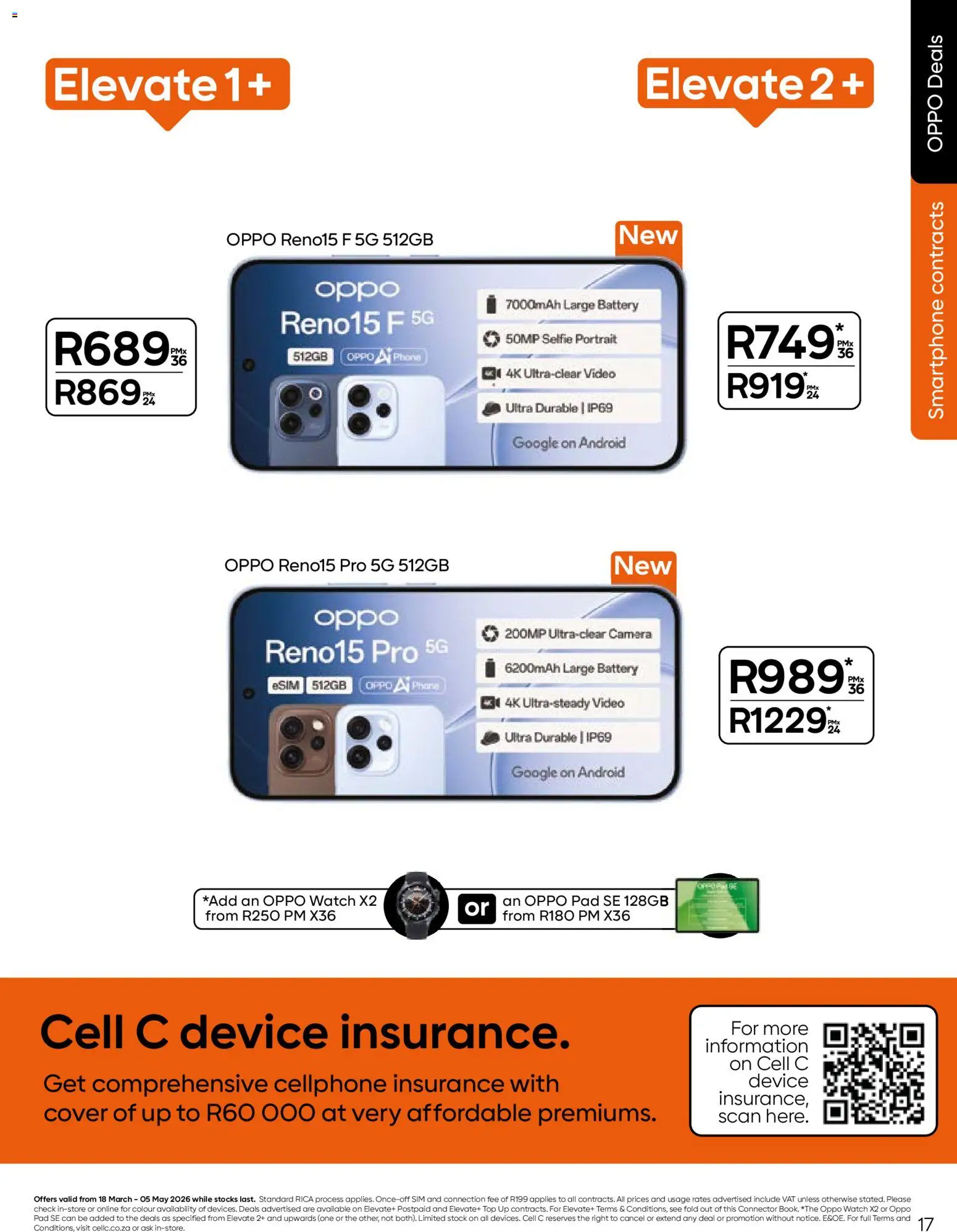 Cell C - Contract Deals (18/03/2026 - 05/05/2026) Online