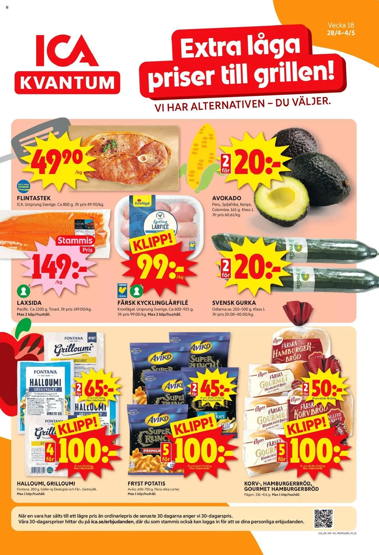ICA Kvantum - Stockholm från 28/04/2025 > reklamblad
