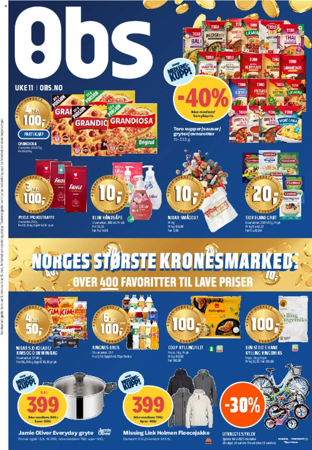 Coop Obs kundeavis (09/03/2025 - 15/03/2025) - Kundeavis og tilbud