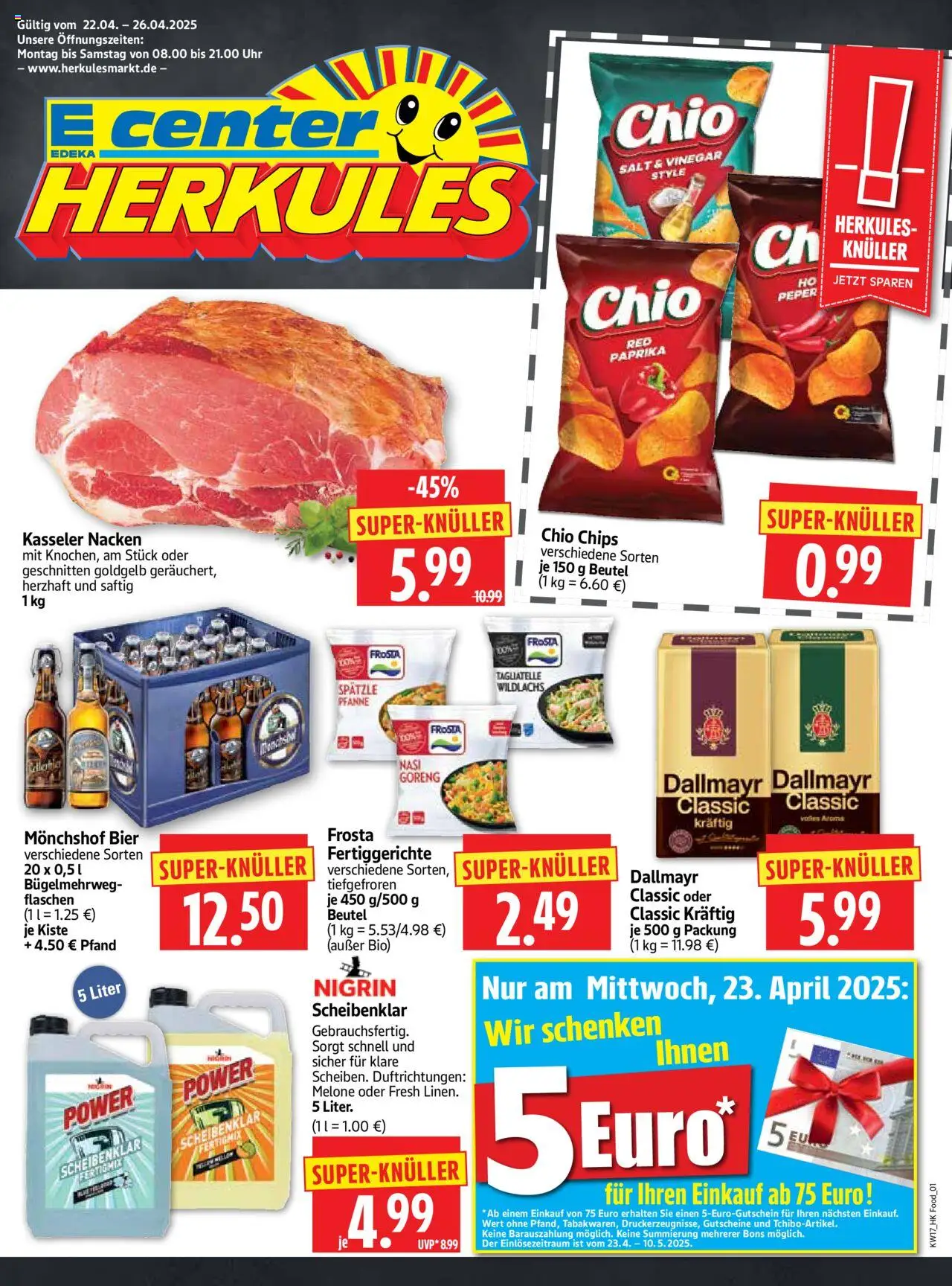 HERKULES Prospekt 22.04.2025 || Angebote nächste Woche