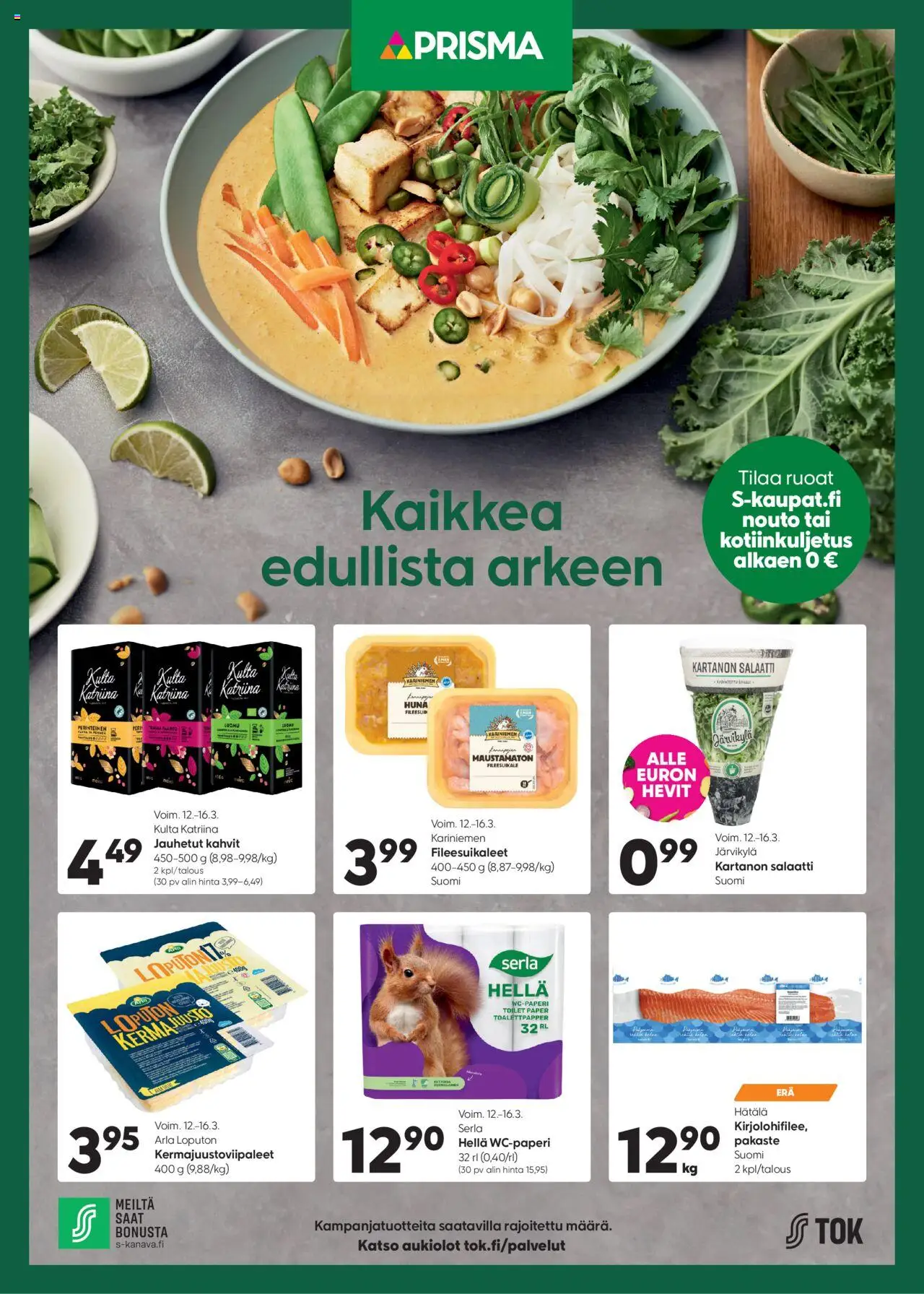 Prisma Seinäjoki Tarjoukset | 12/03/2025 | Mainos, Tarjous