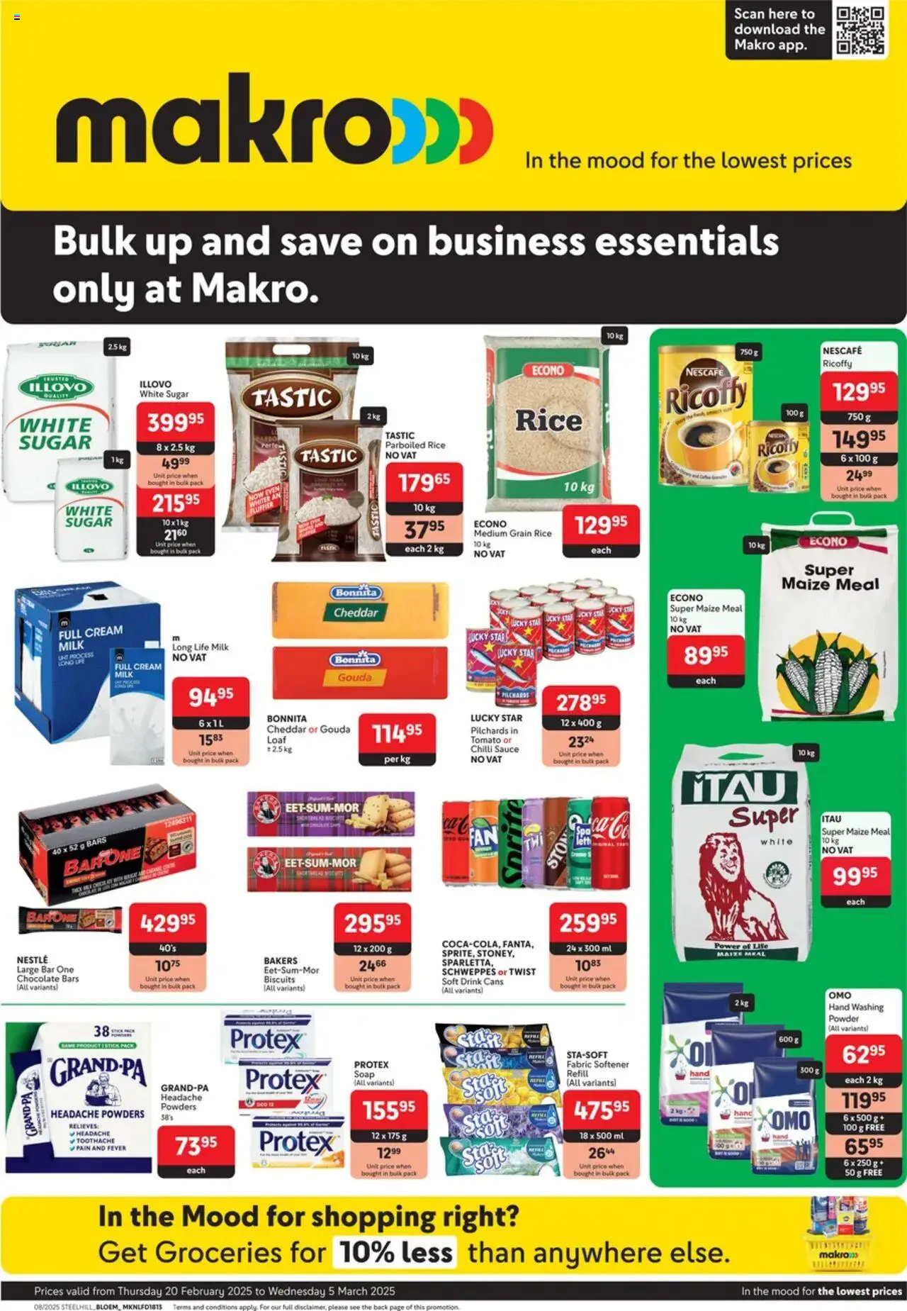 Makro Bloemfontein - Food (20/02/2025 - 05/03/2025) Online