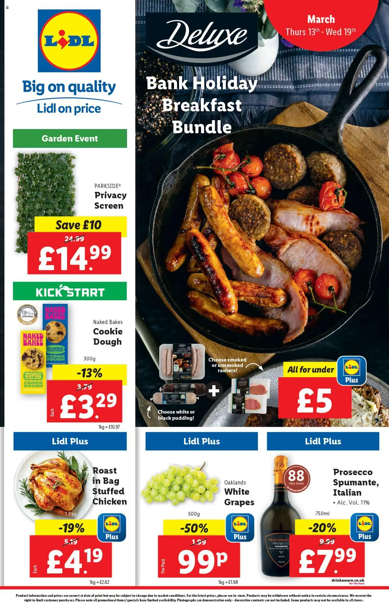 Lidl - Bank Holiday Breakfast Bundle (13/03/2025 - 19/03/2025) - Offers ...
