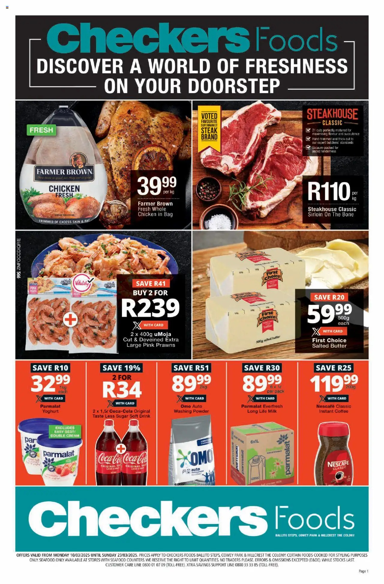 Checkers KwaZulu-Natal - Foods March Mid-Month Promotion (10/03/2025 ...