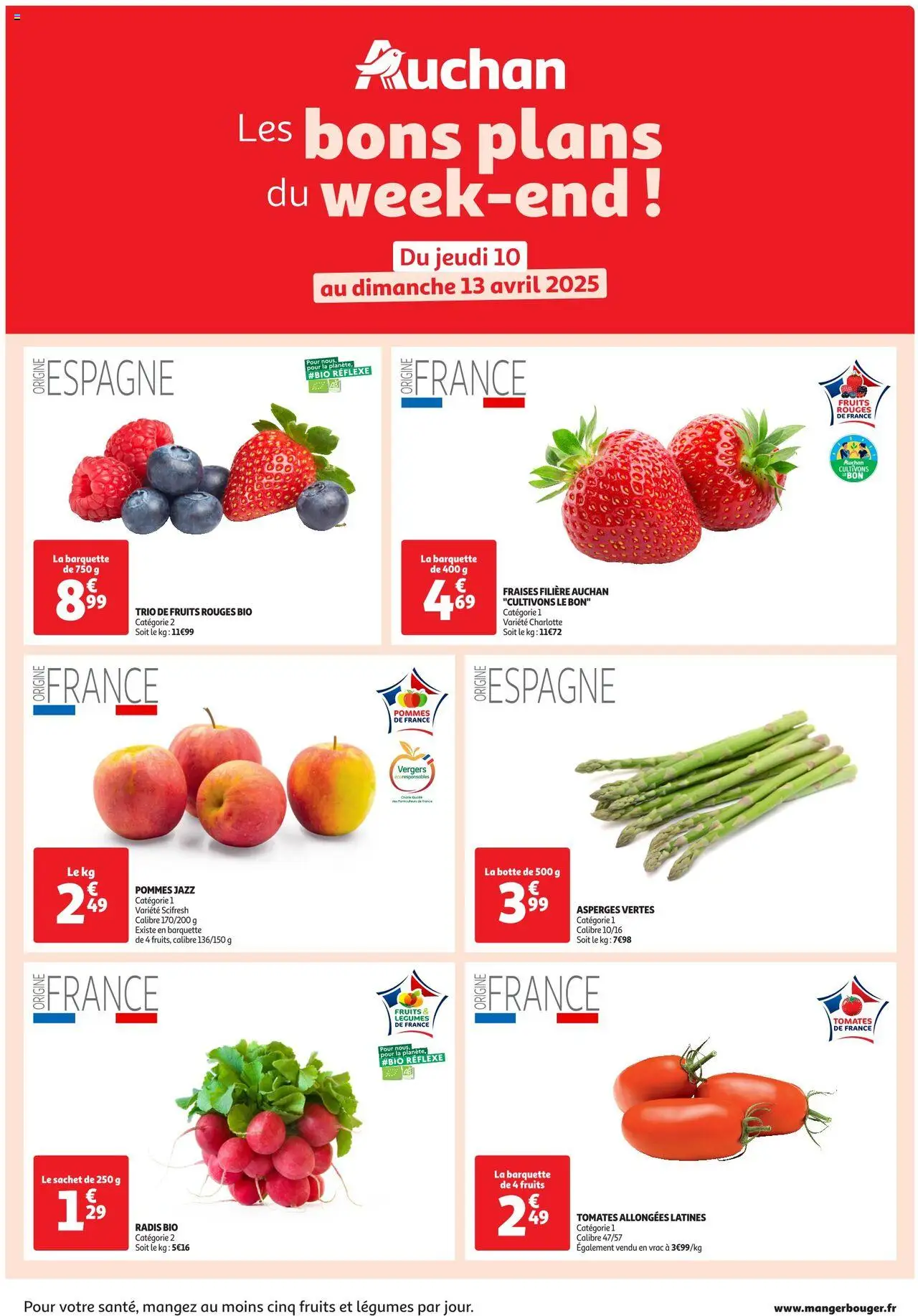 Auchan Les bons plans du week-end dans votre hyper ! à partir du 10/04 ...