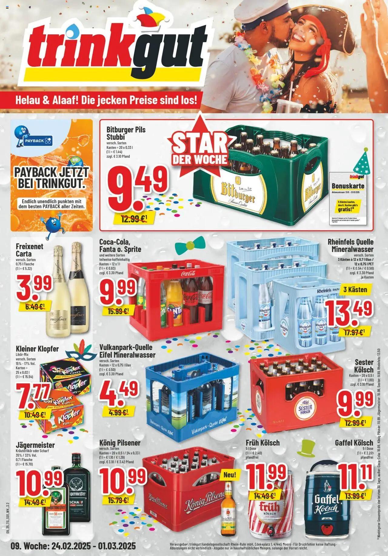 Trinkgut Prospekt (ab 24.02.2025) » Angebote ab Montag