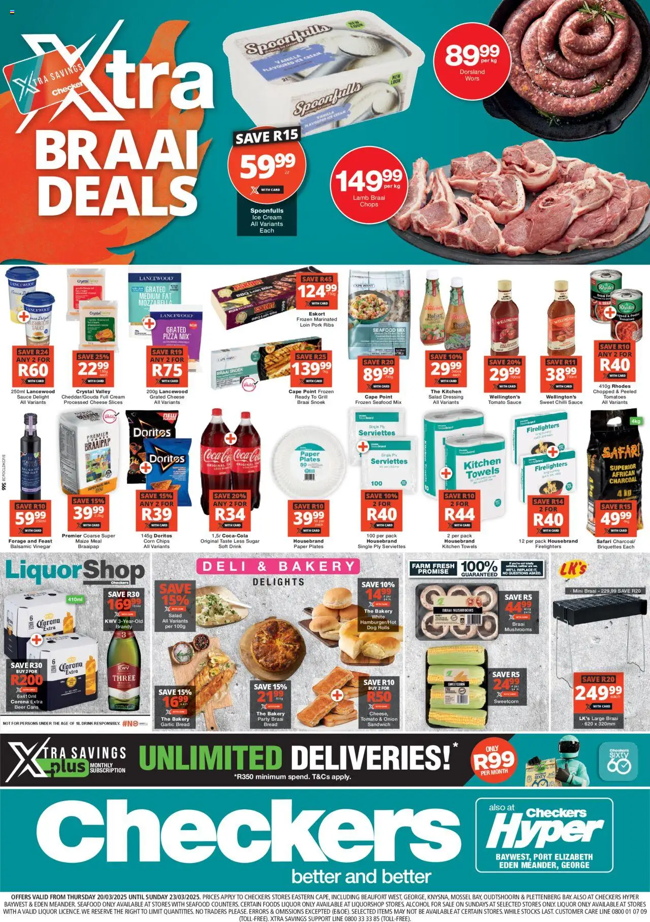 Checkers Eastern Cape - Xtra Braai Deals (20/03/2025 - 23/03/2025) → ...