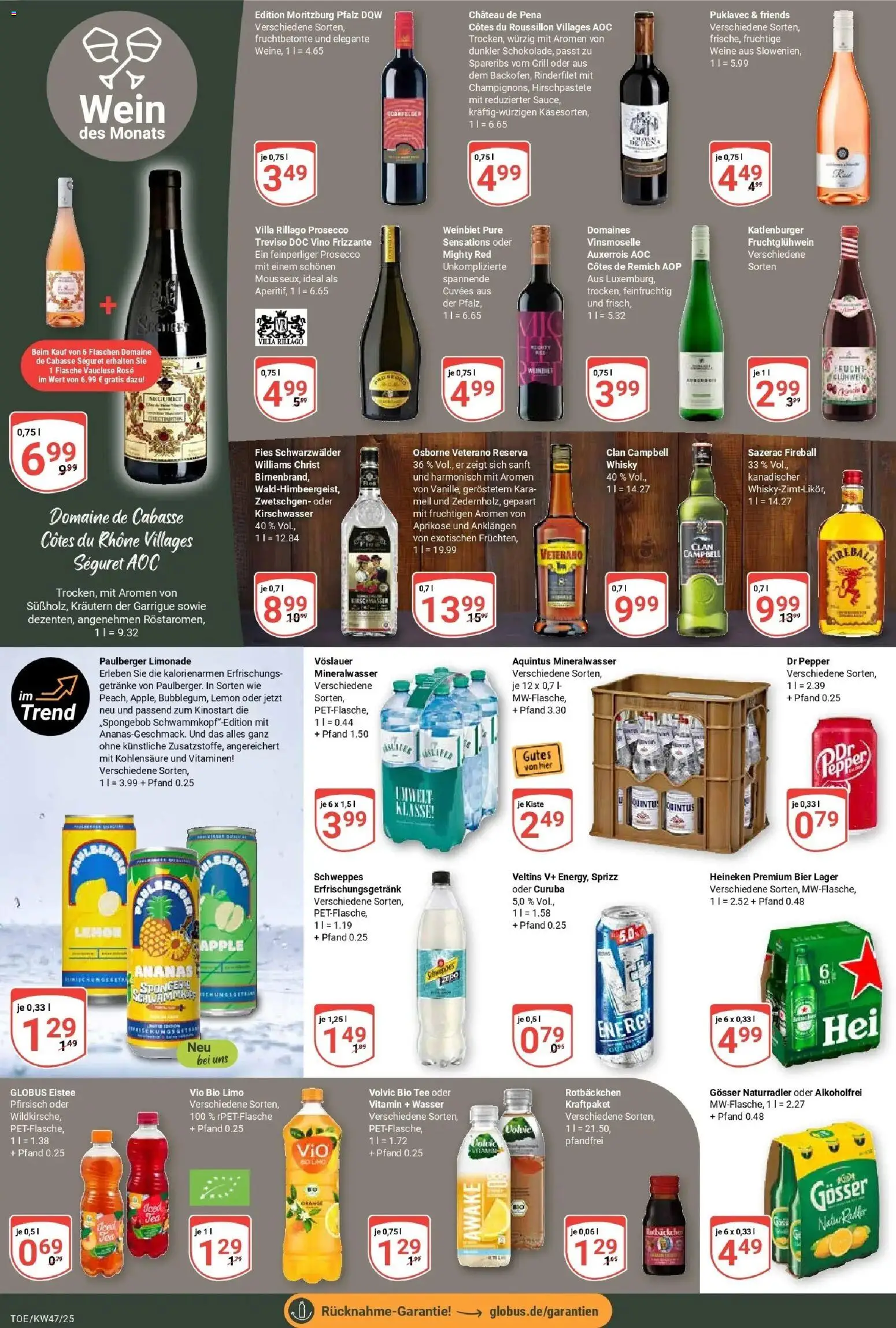 Globus prospekt Tönisvorst (ab 17.11.2025) » Angebote ab Montag