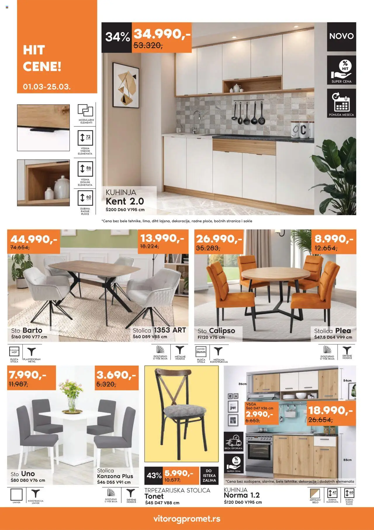 Vitorog katalog - najnovije akcije od 01.03.2025