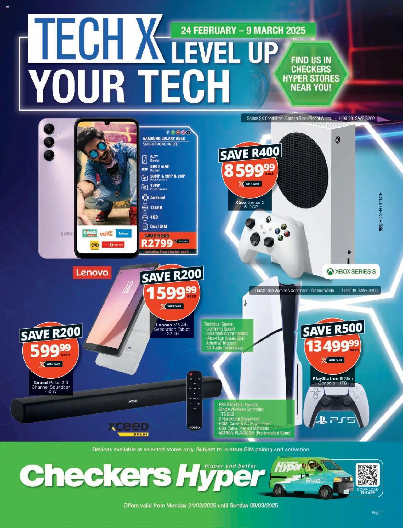 Checkers - Hyper Tech X February Month-End Promotion (24/02/2025 - 09 ...