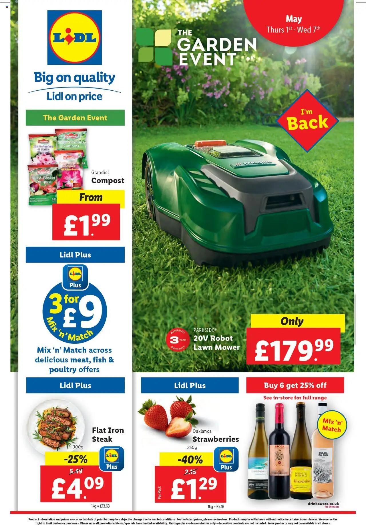 Lidl - Garden event (01/05/2025 - 07/05/2025) - Offers Online