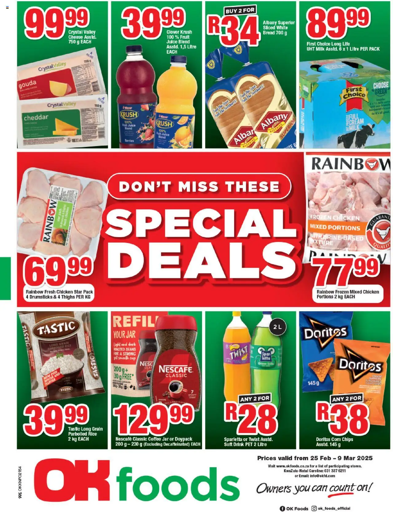 OK Foods specials March 2025 » online catalogue