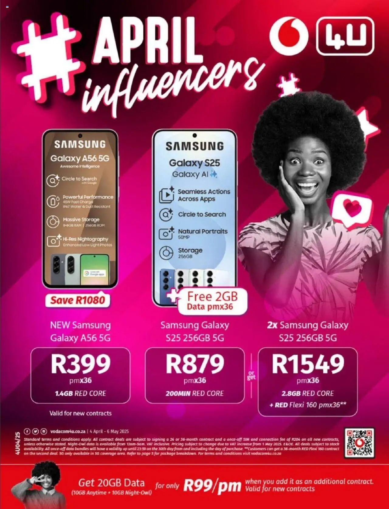Vodacom specials April 2025 » online catalogue