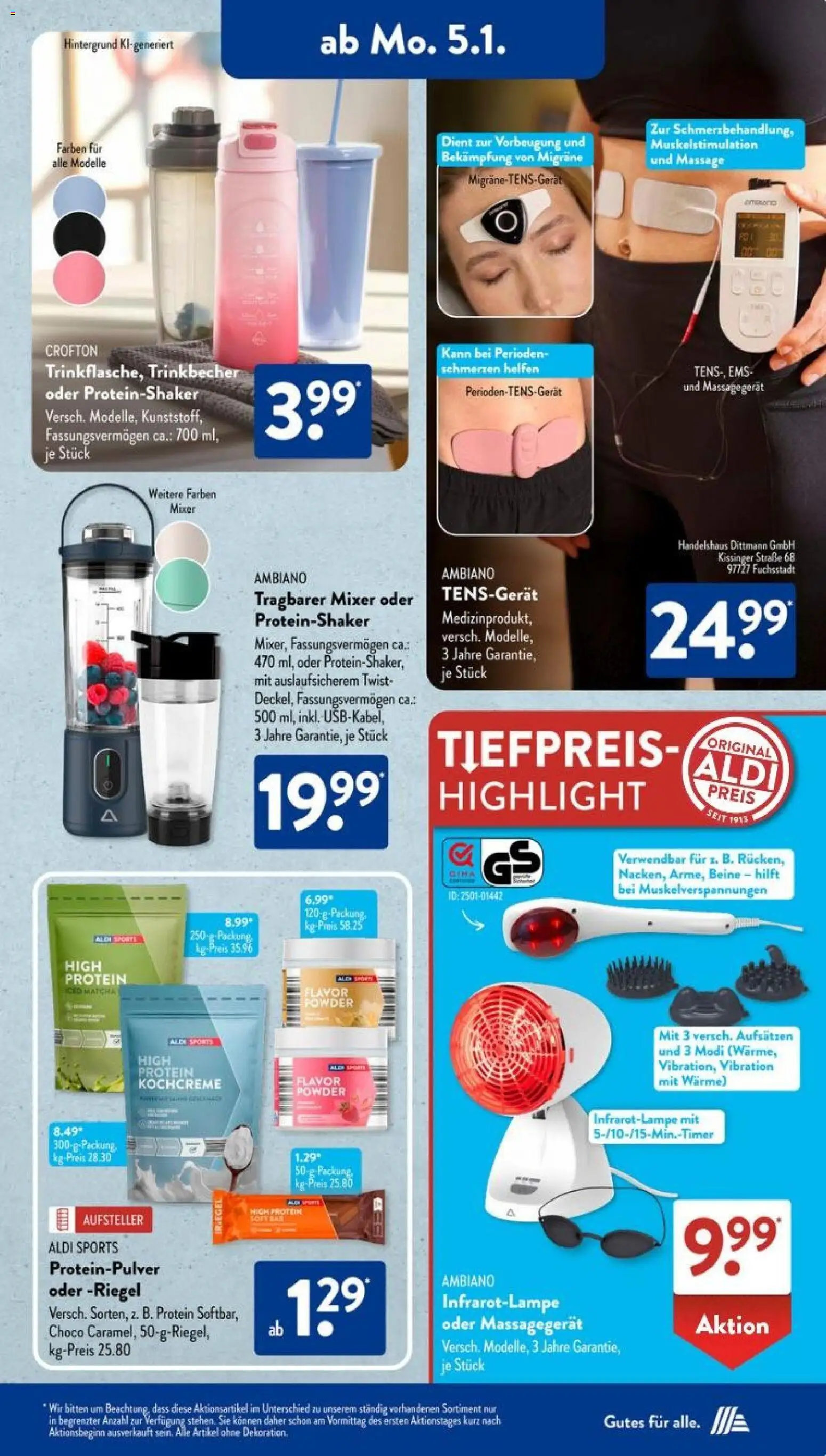 Aldi Süd - Produktkatalog (ab 05.01.2026) zum Blättern