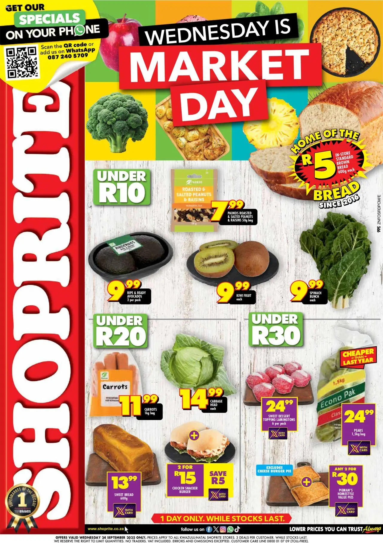 Shoprite KwaZulu-Natal - Market Day Deals (24/09/2025 - 24/09/2025) → ...