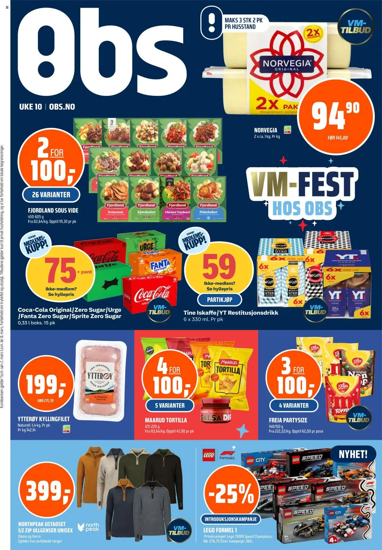 COOP OBS kundeavis 02/03/2025 || Tilbud uke 10 (Mars)