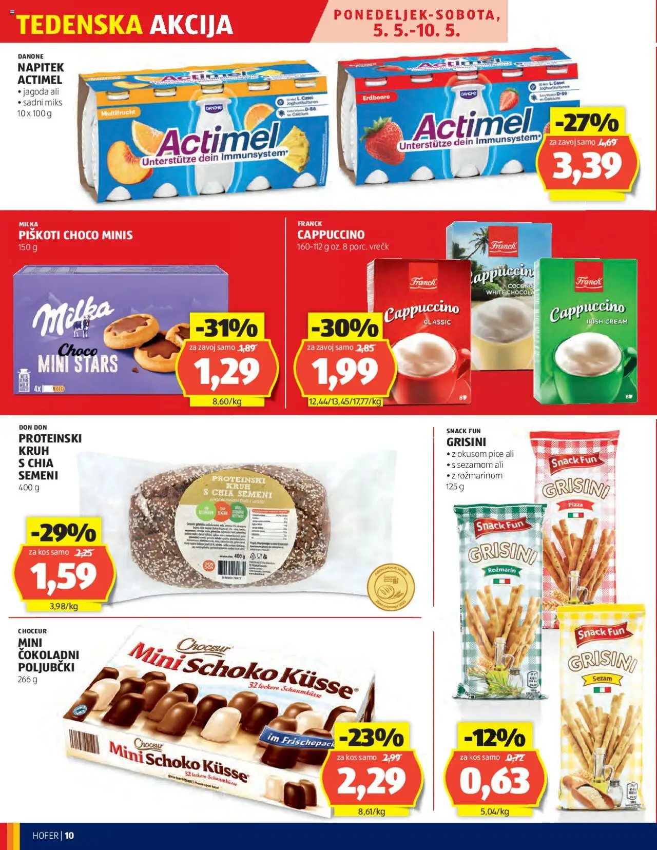 Piskoti Hofer Razprodaje, ponudbe in cene