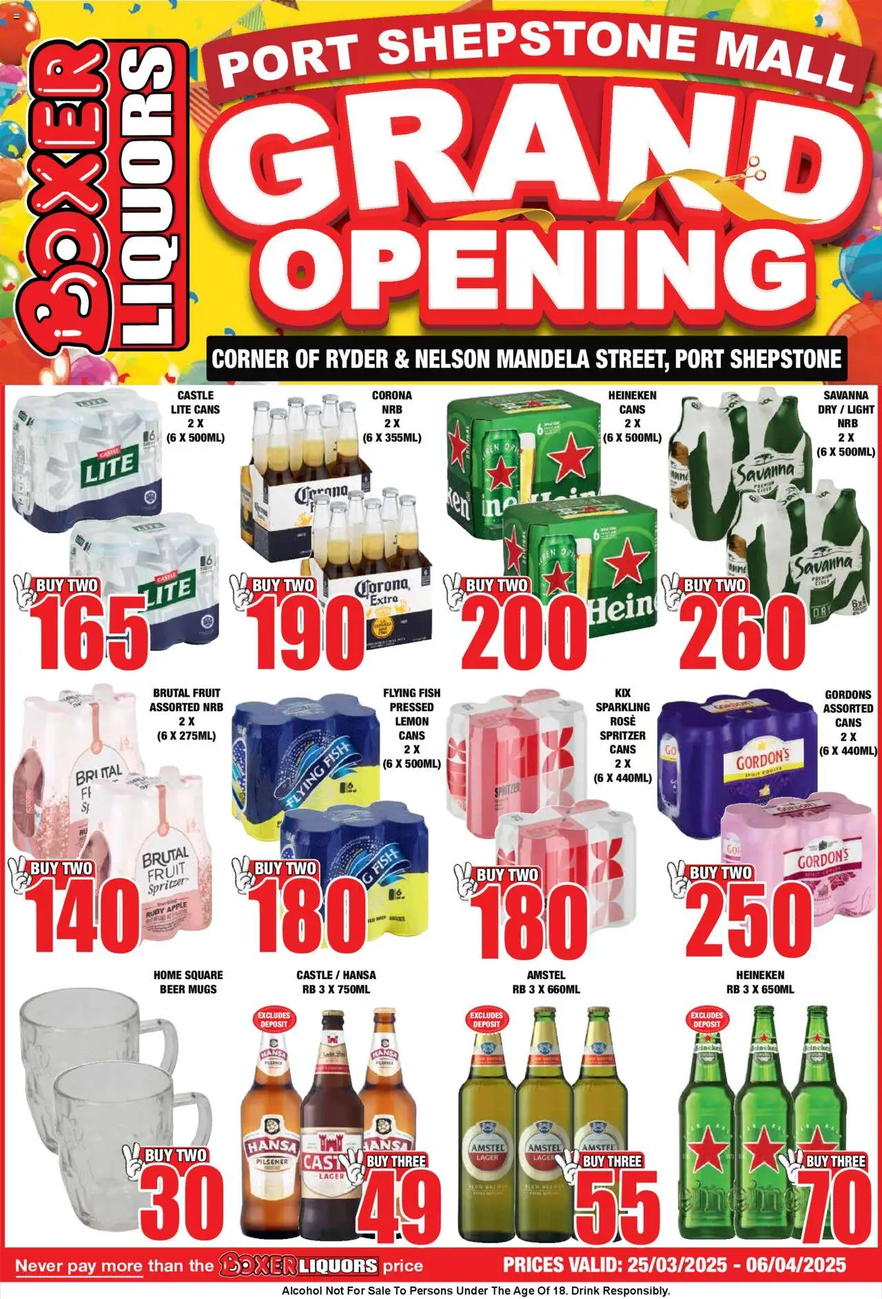 Boxer KwaZulu-Natal - Port Shepstone Mall Liquor Grand Opening (25/03 ...
