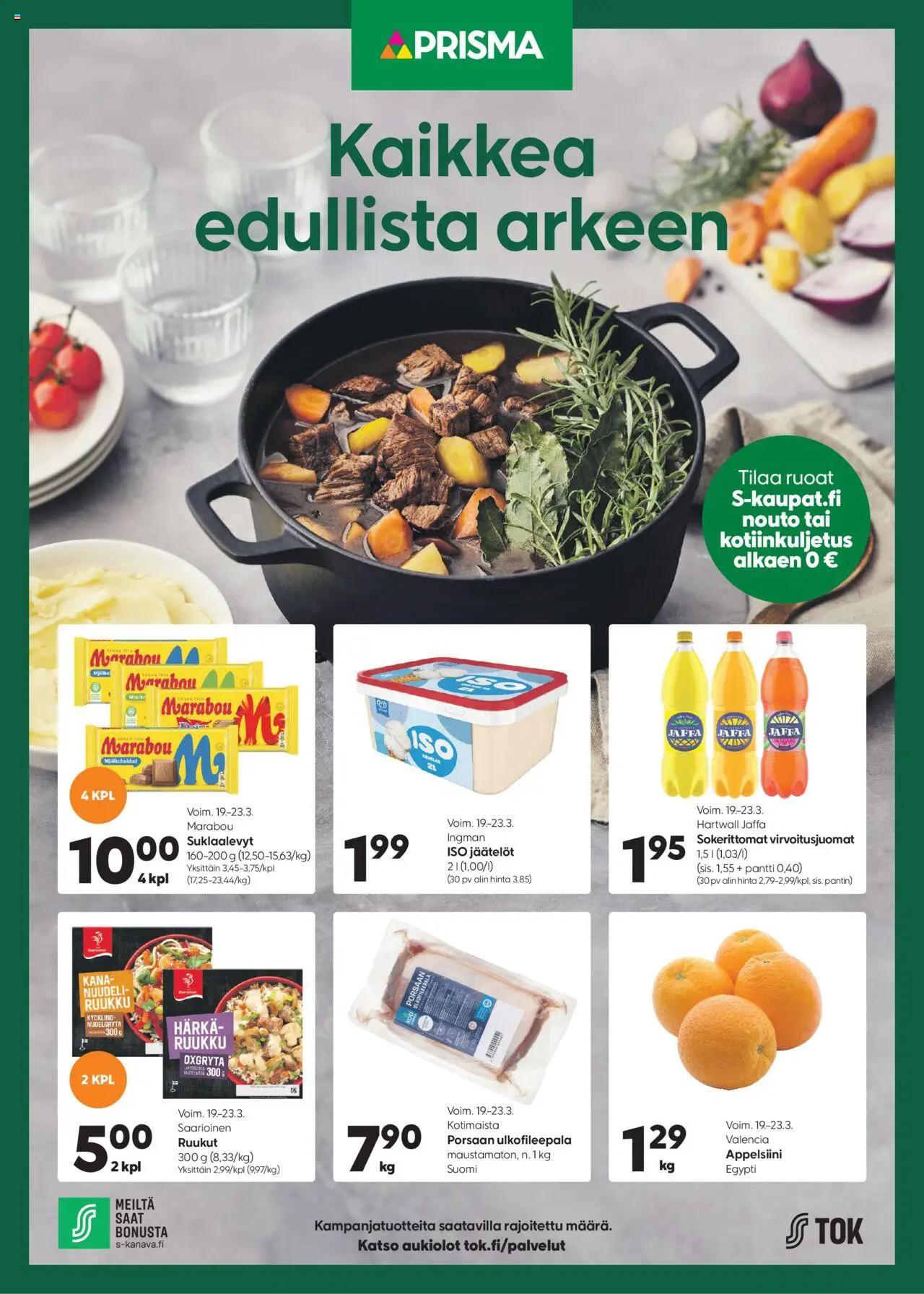 Prisma Vaasa Tarjoukset | 19/03/2025 | Mainos, Tarjous