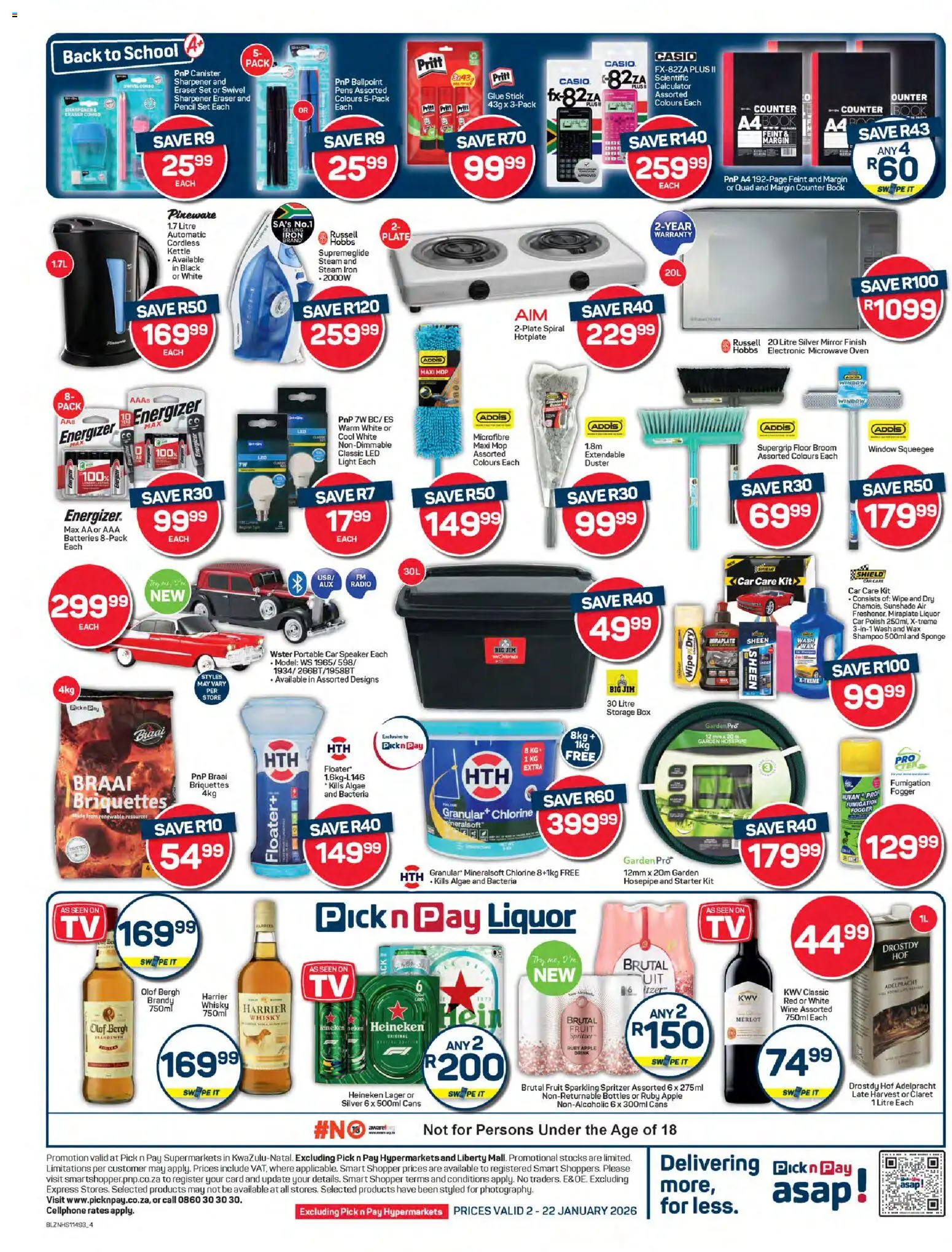Pick n Pay Specials (02/01/2026 - 22/01/2026) Online