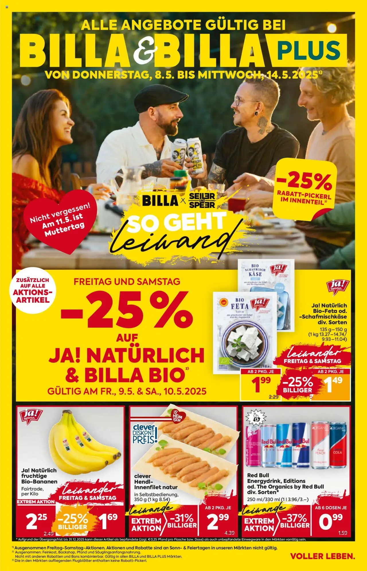 Billa Flugblatt ab 08.05.2025 ️ Angebote, Prospekt