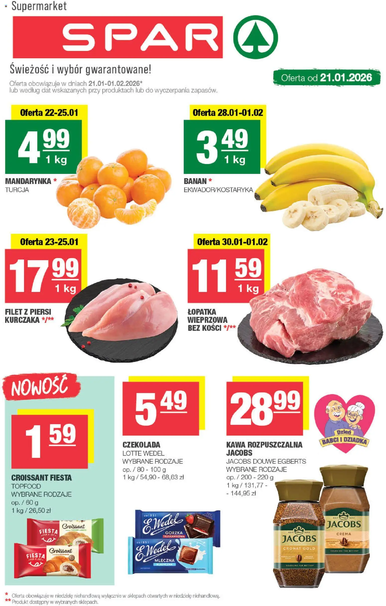 Spar Gazetka od 21.01.2026 - 01.02.2026