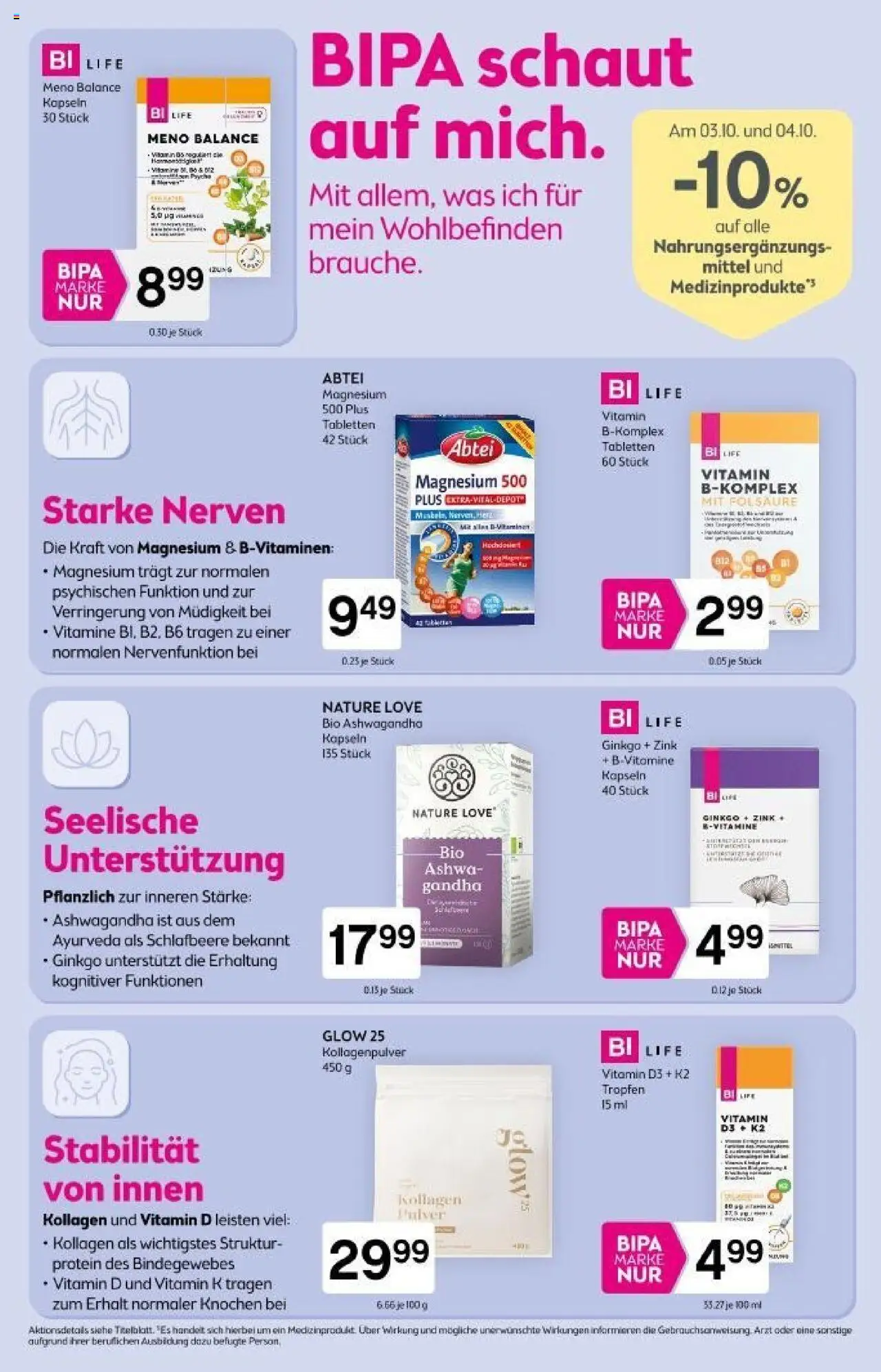 Bipa Flugblatt (25.09.2025) || Aktuelle Angebote