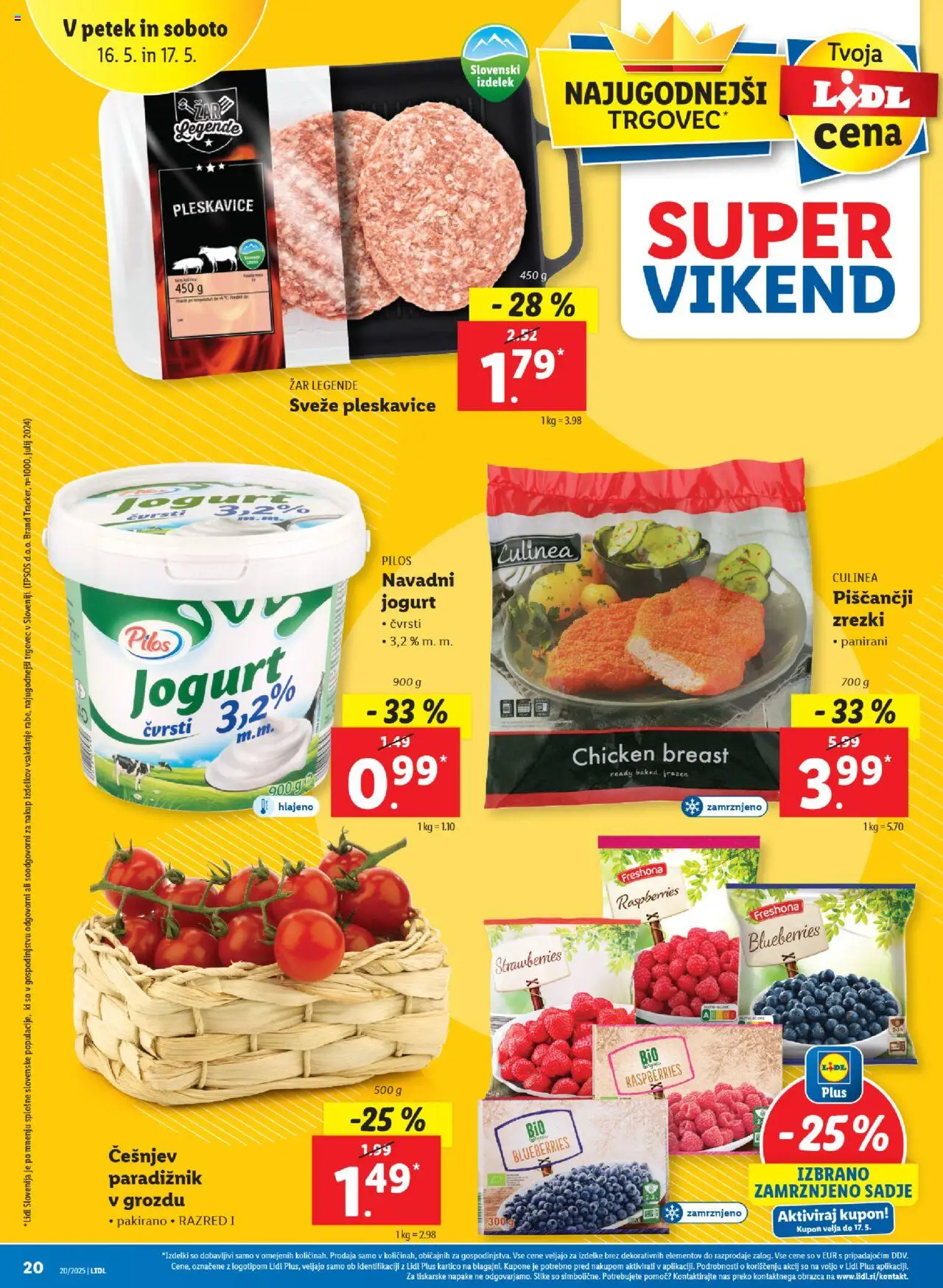 Pleskavice Lidl Razprodaje, ponudbe in cene