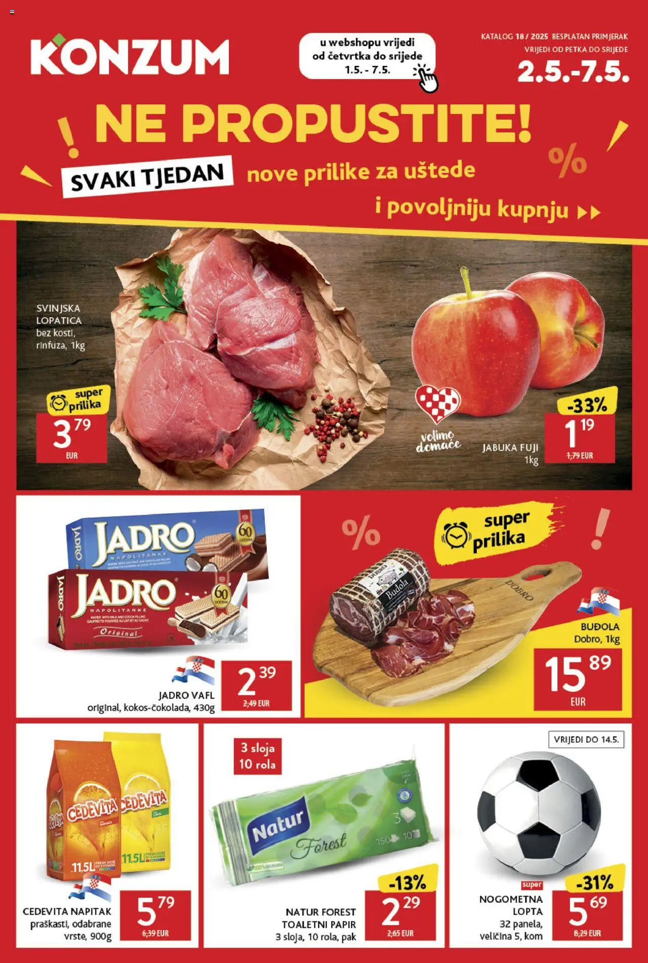 Konzum katalog od 01.05.2025 >> Nova tjedna akcija i letak