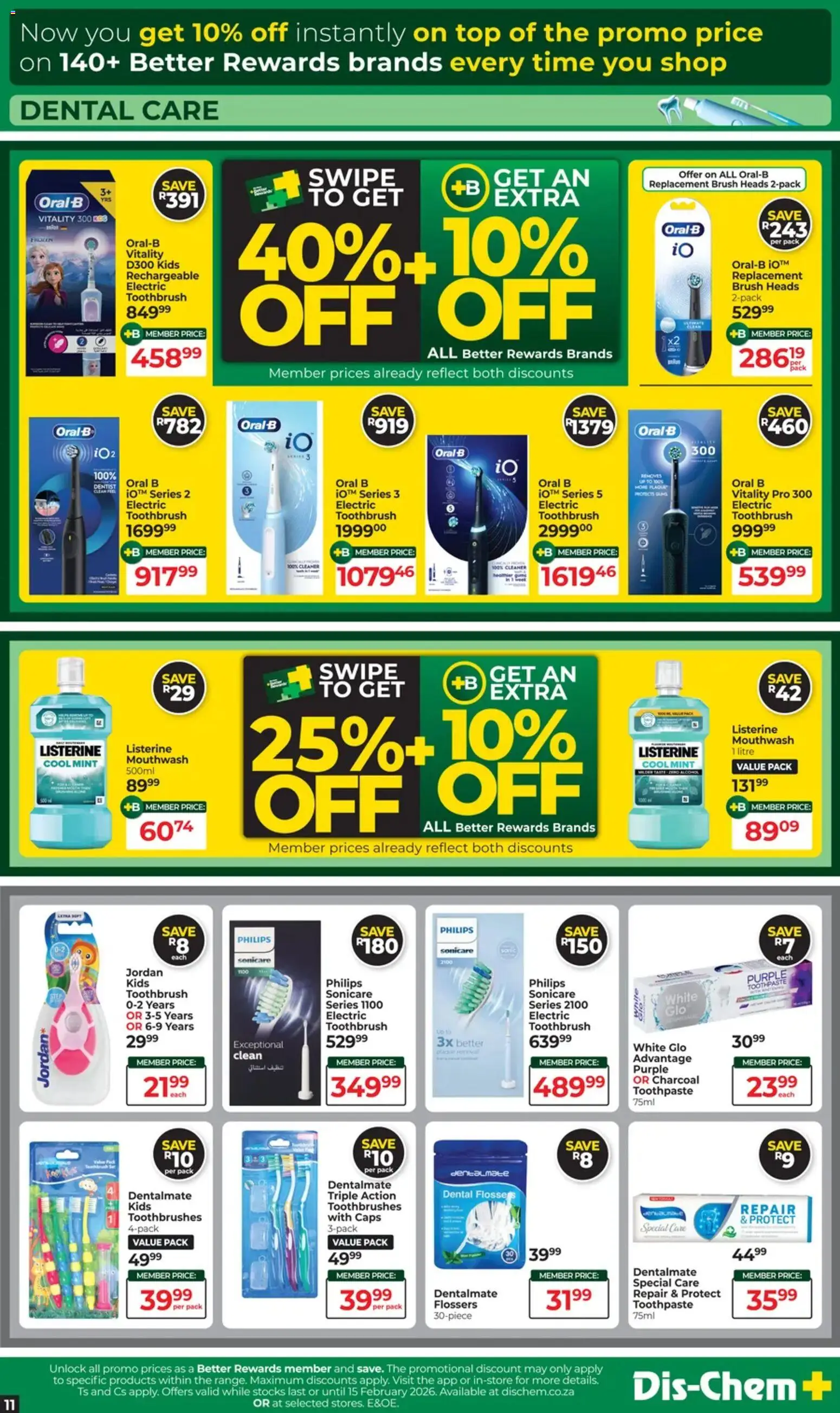 Dis-Chem Specials (13/01/2026 - 15/02/2026) Online