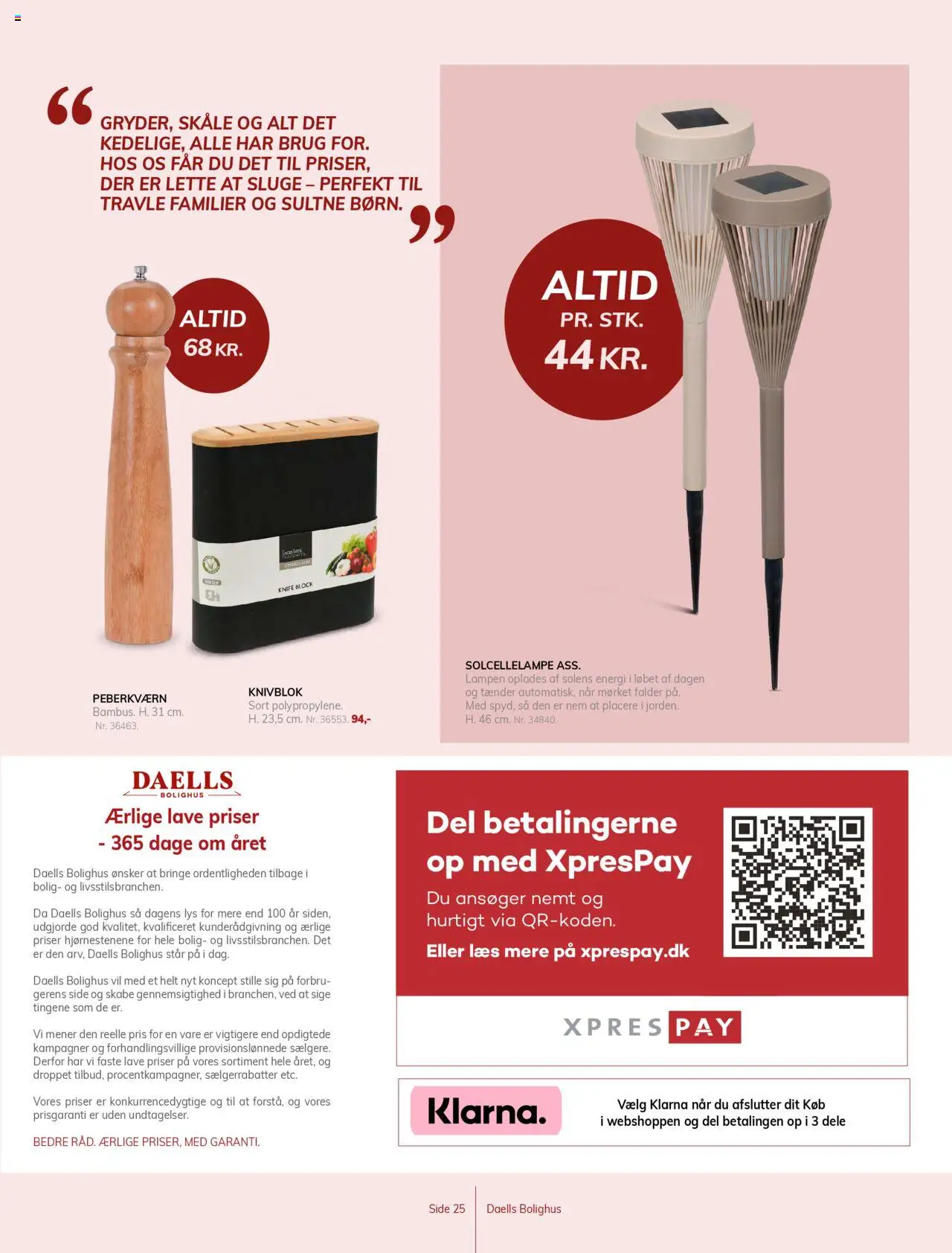 Daells Bolighus - Tilbudsavis (23/07 - 26/08)