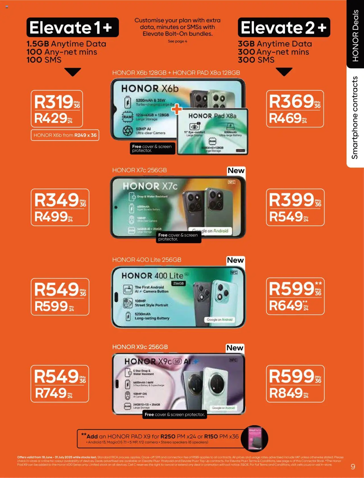 Cell C - Contract Deals (18/06/2025 - 31/07/2025) Online