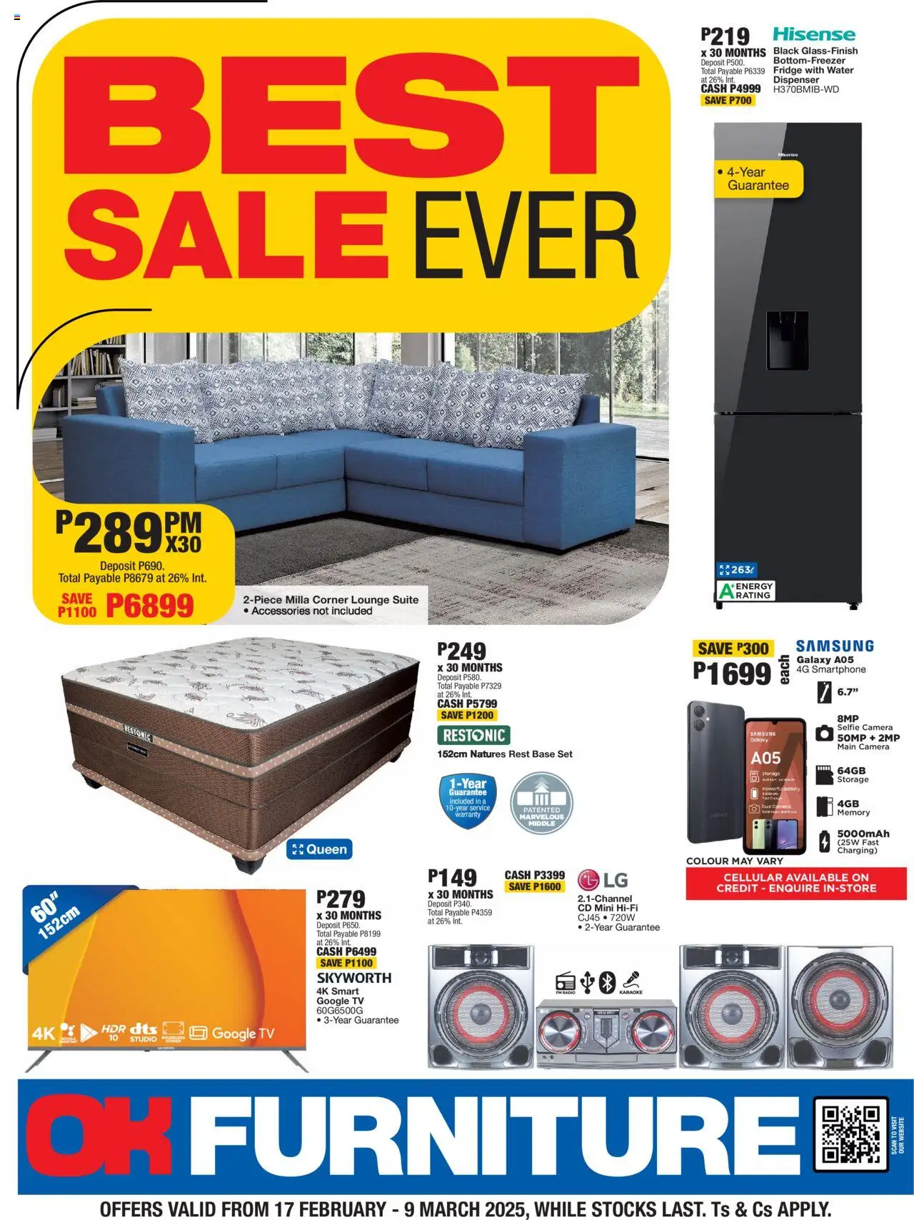 OK Furniture - Catalogue Botswana (17/02/2025 - 09/03/2025) Online
