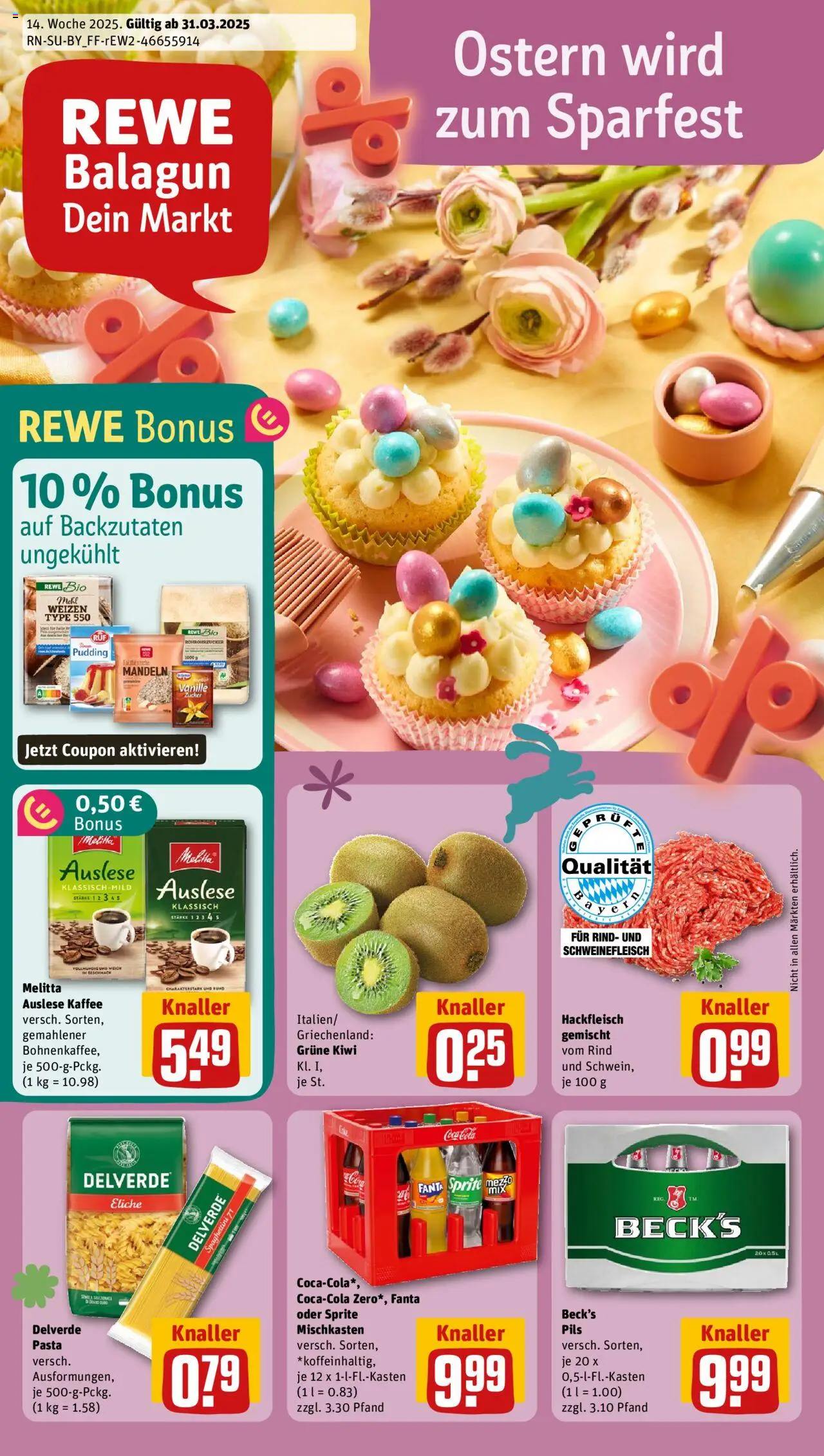 Rewe DE Folder 31-03-2025 | + volgende week prospekt