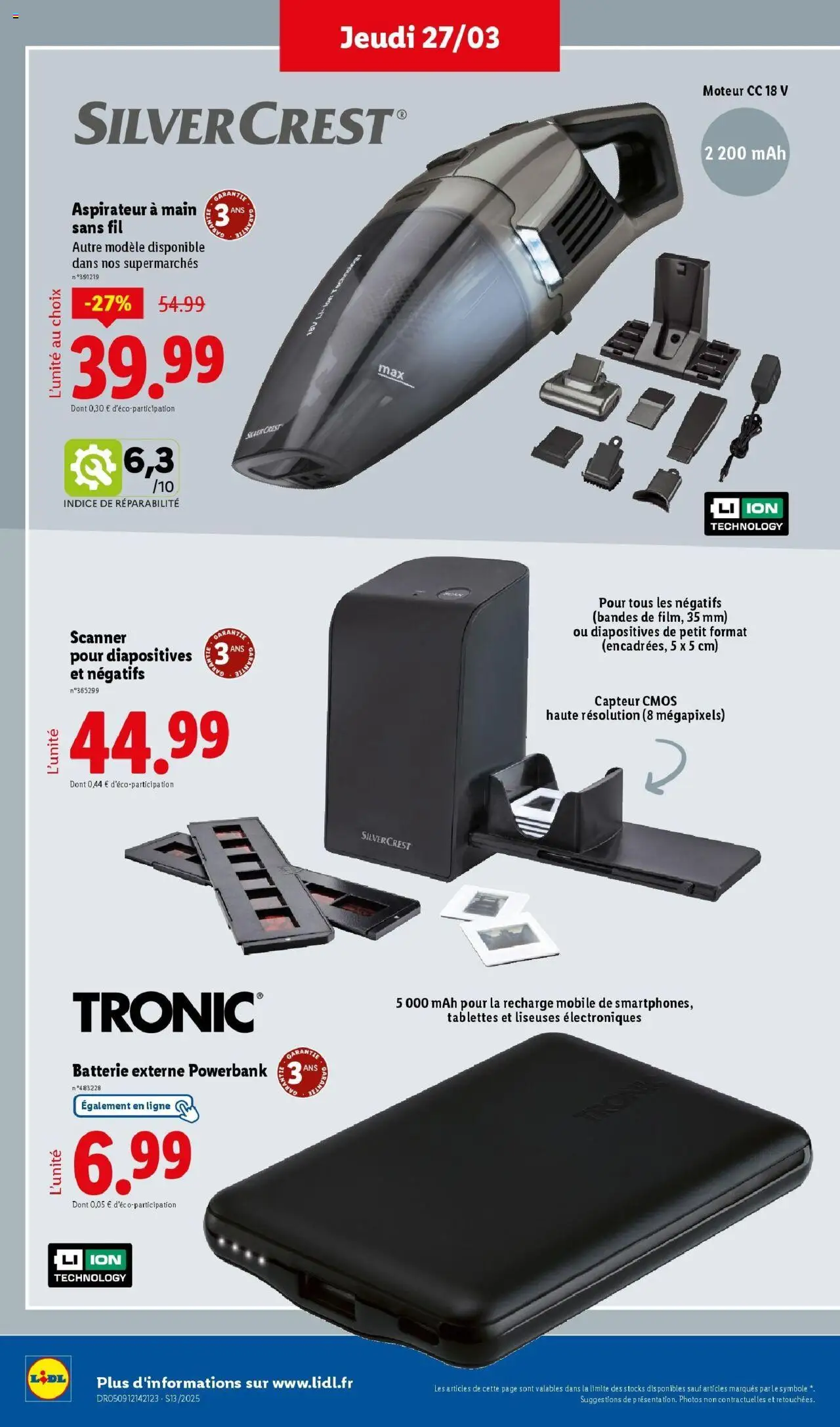 LIDL Scanner en promotion・Mai 2025