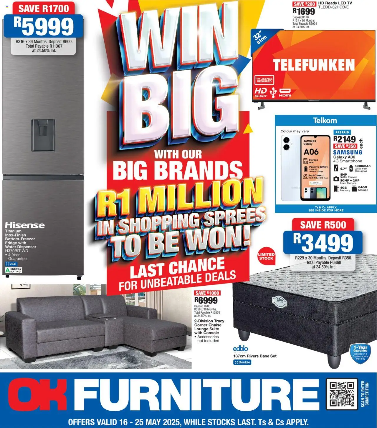 OK Furniture catalogue May 2025 + Namibia, Botswana,..