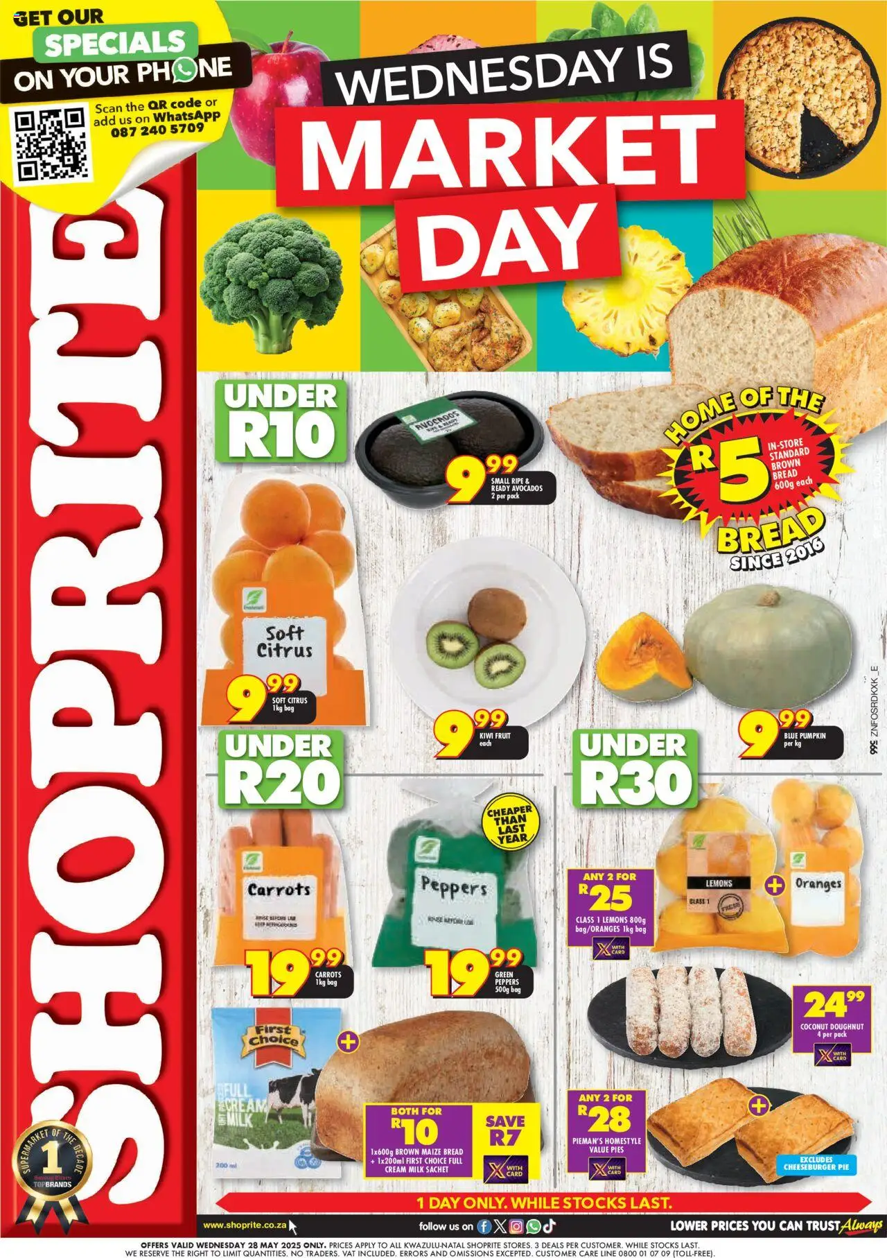Shoprite KwaZulu-Natal - Market Day Deals (28/05/2025 - 28/05/2025) → ...