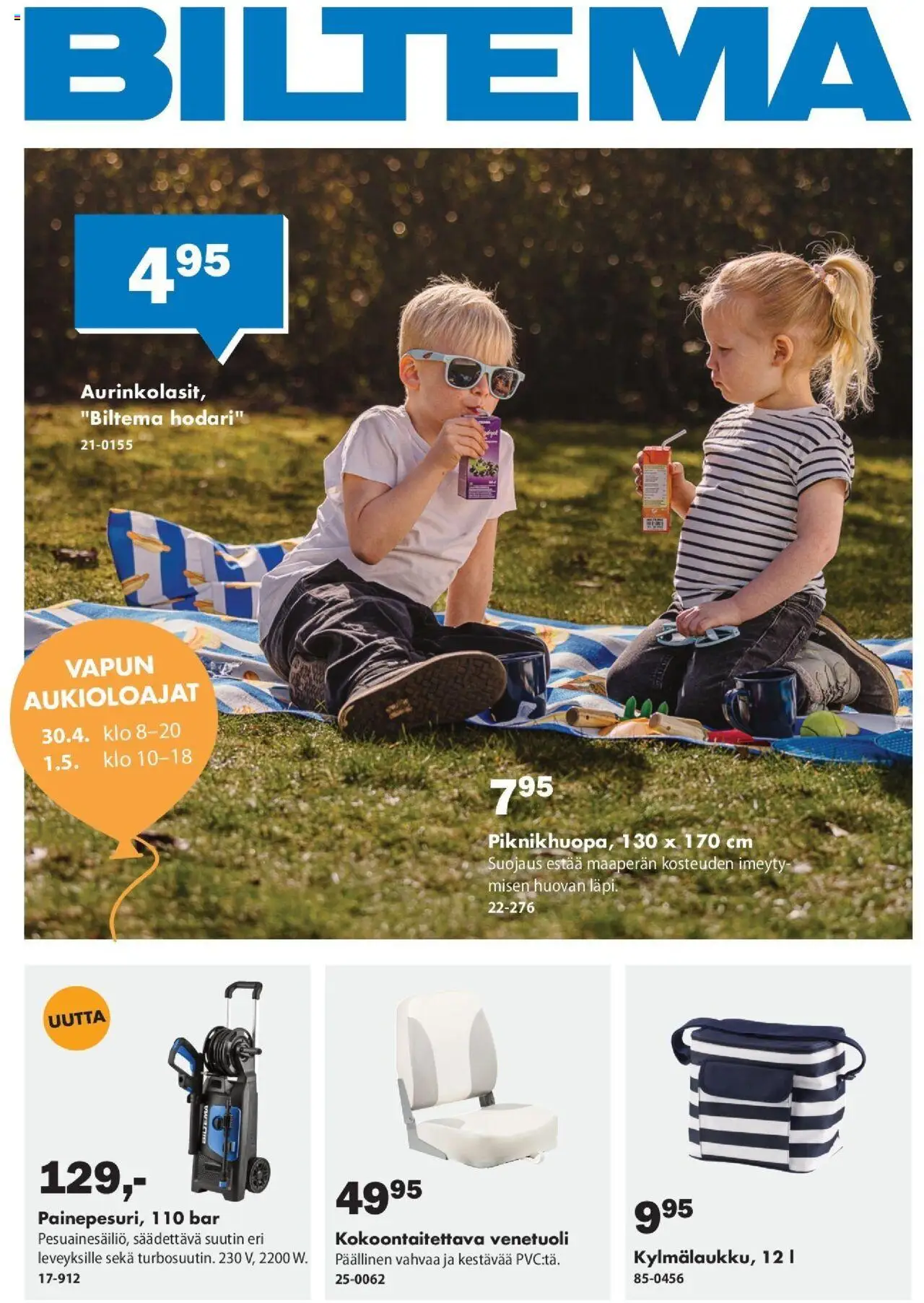 Biltema Vantaa tarjoukset Toukokuu 2025 || Tarjouslehti