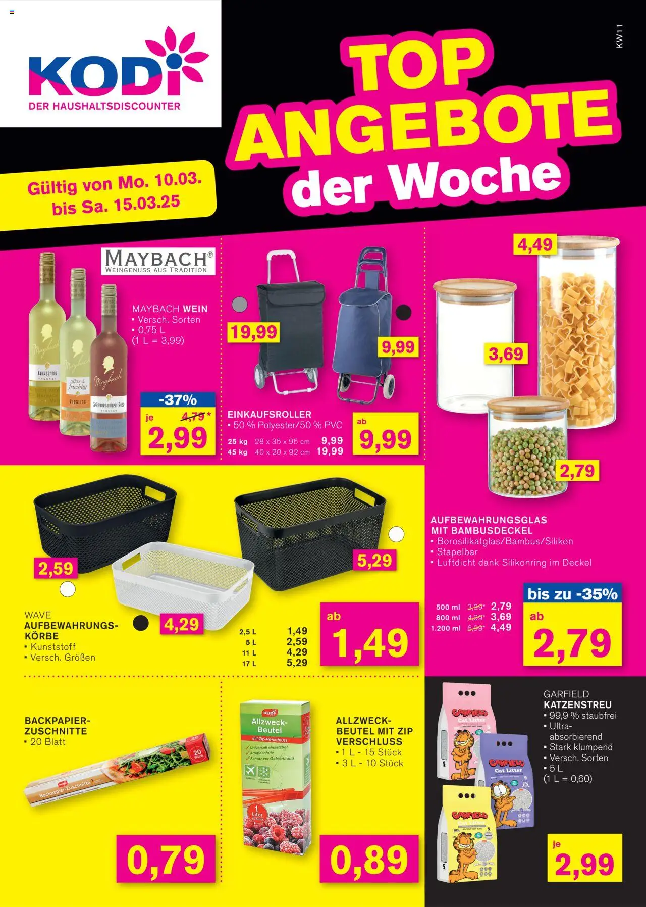 KODi Prospekt (ab 10.03.2025) zum Blättern