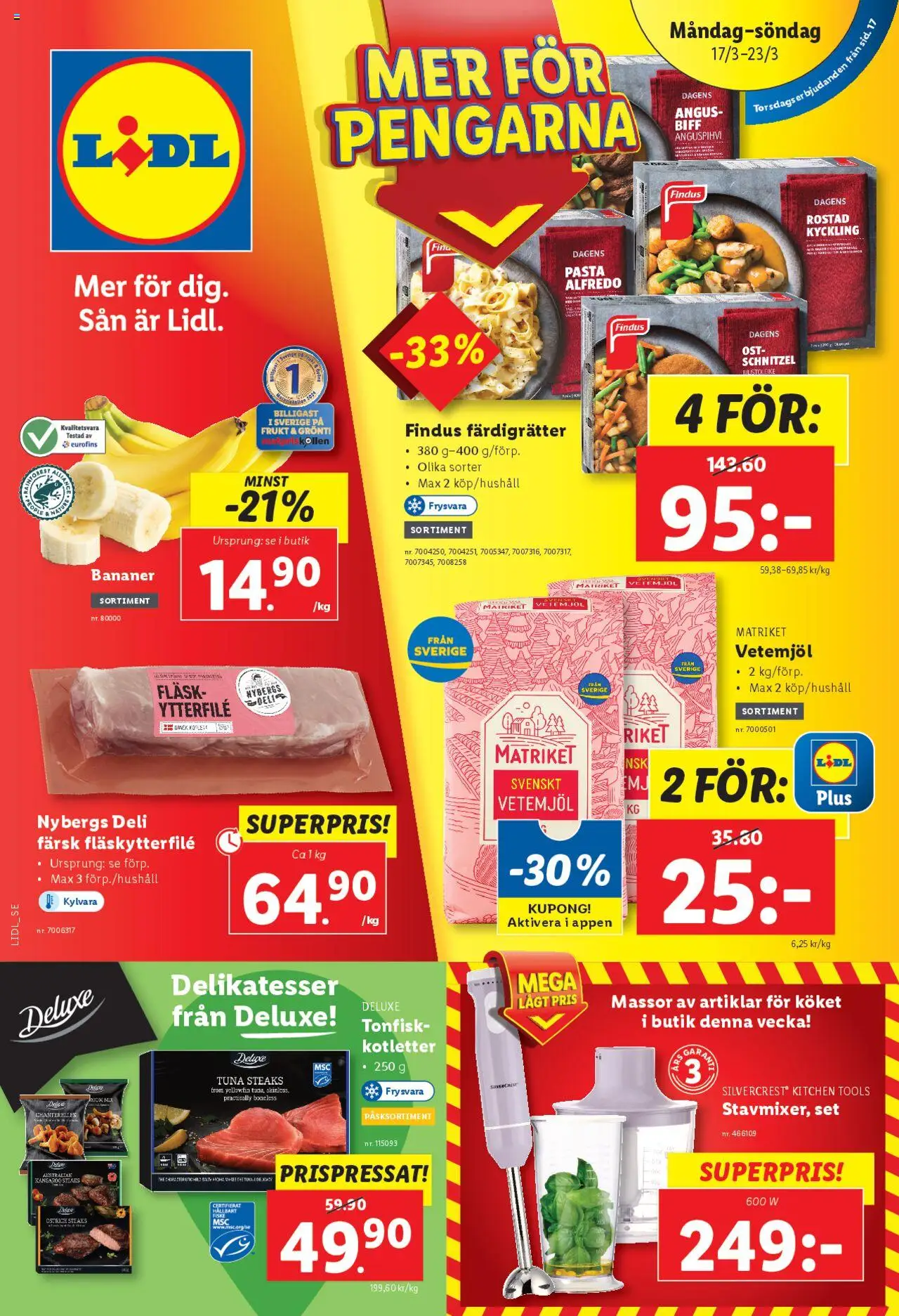 LIDL Reklamblad från 17/03/2025 > Erbjudande nästa vecka